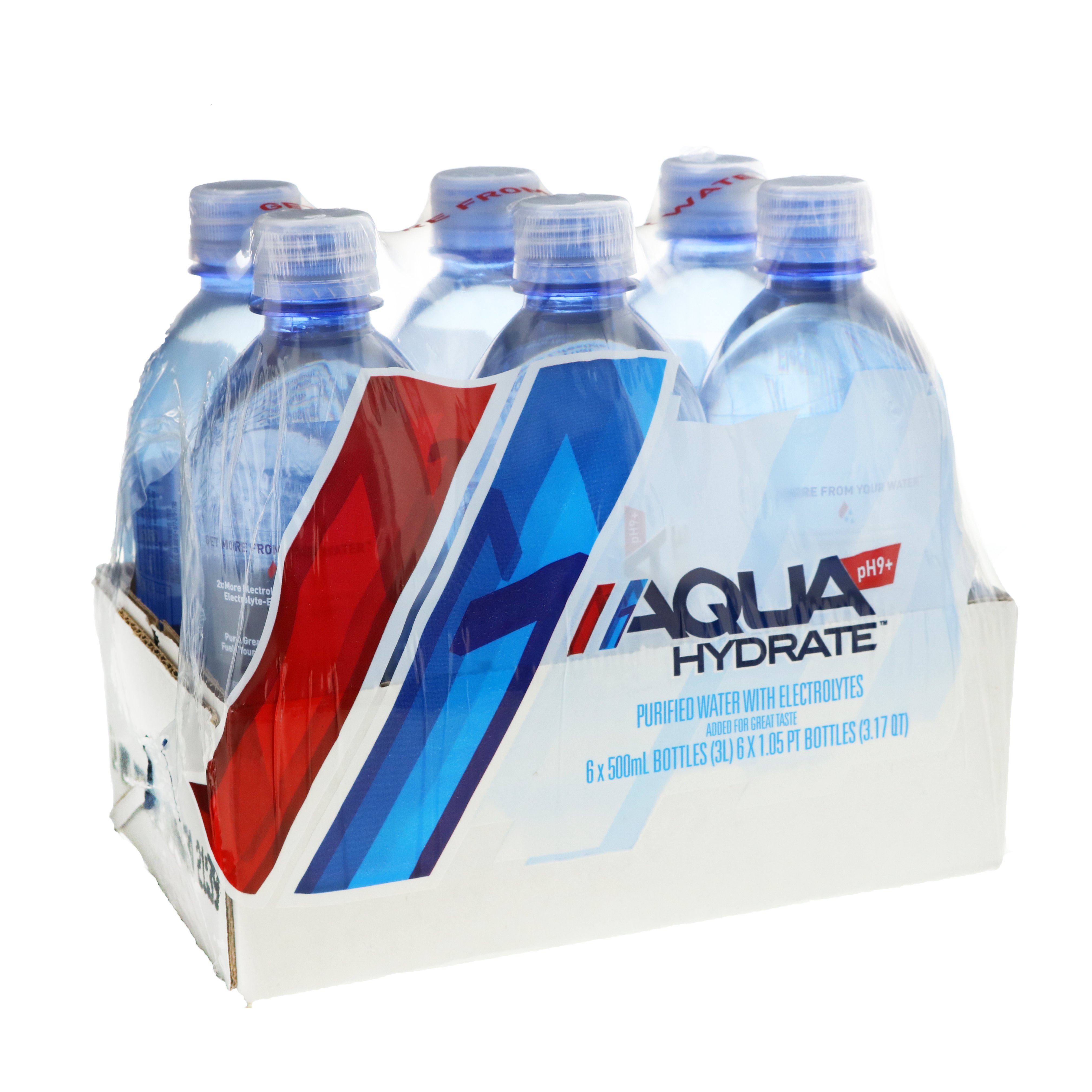 Aqua Hydrate Enhanced Water 3 Liter Bottles - Shop Water at H-E-B