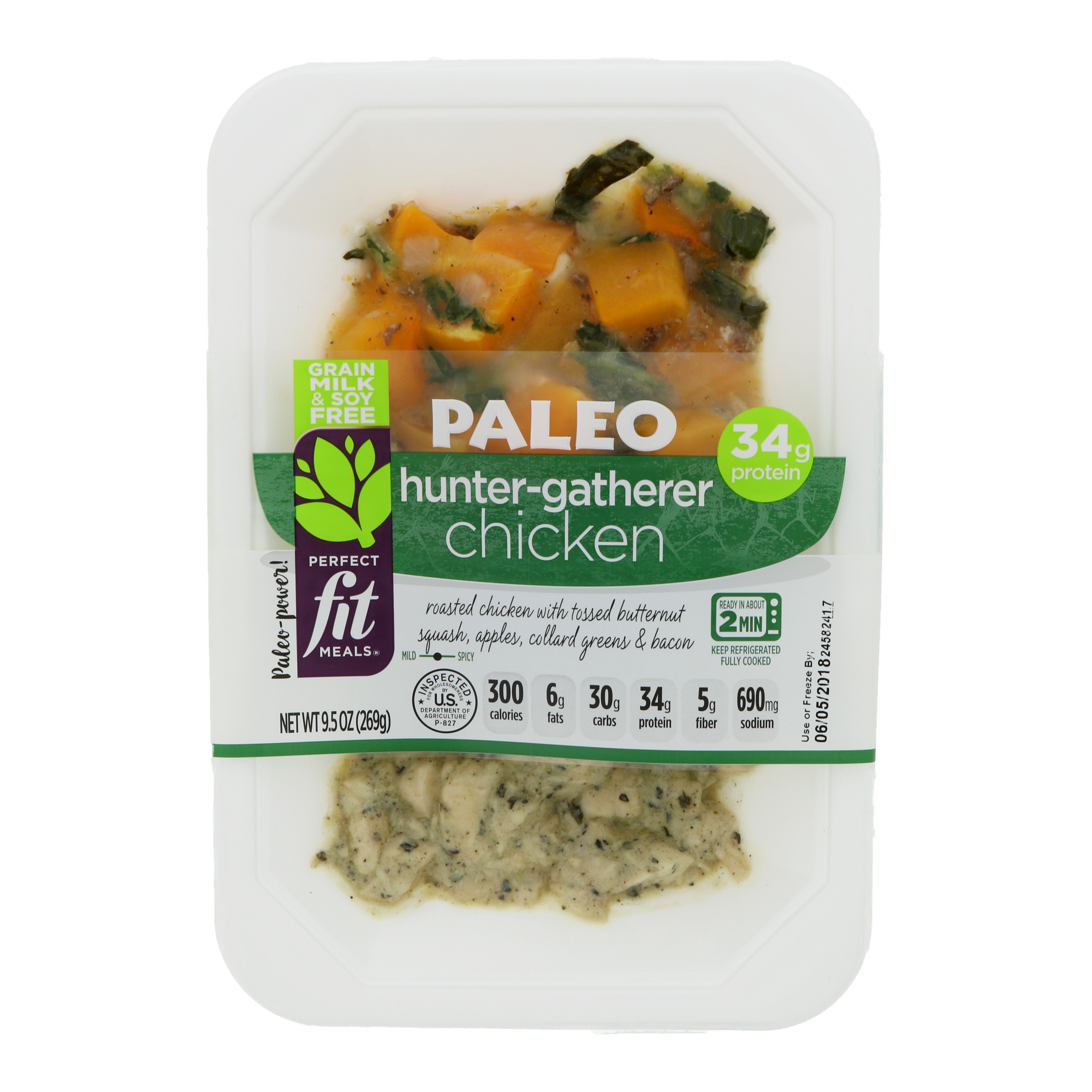 Perfect Fit Meals Paleo Hunter Gatherer Chicken - Shop Entrees & sides ...