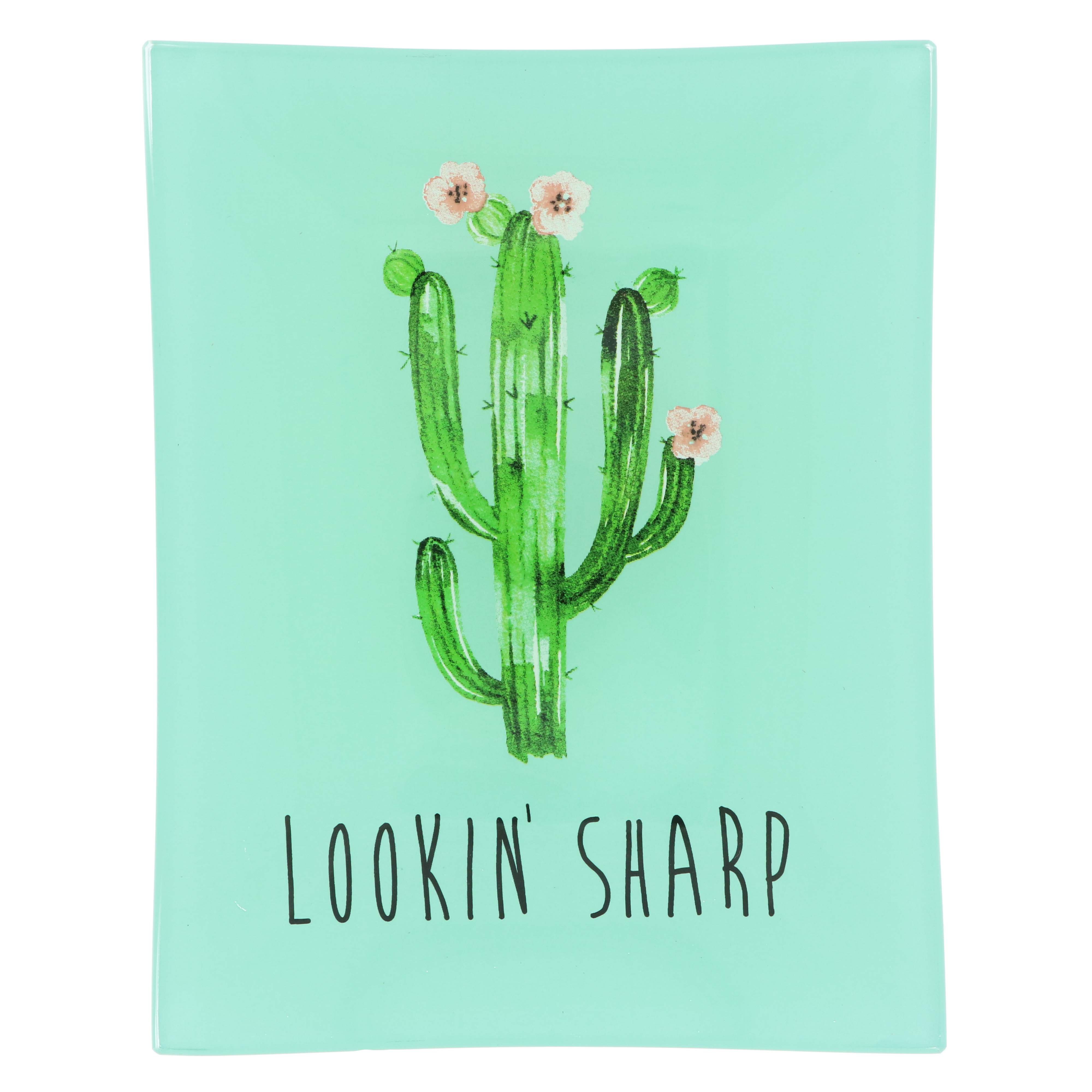 Tri Coastal Design Lookin' Sharp Cactus Trinket Tray - Shop Makeup Bags ...
