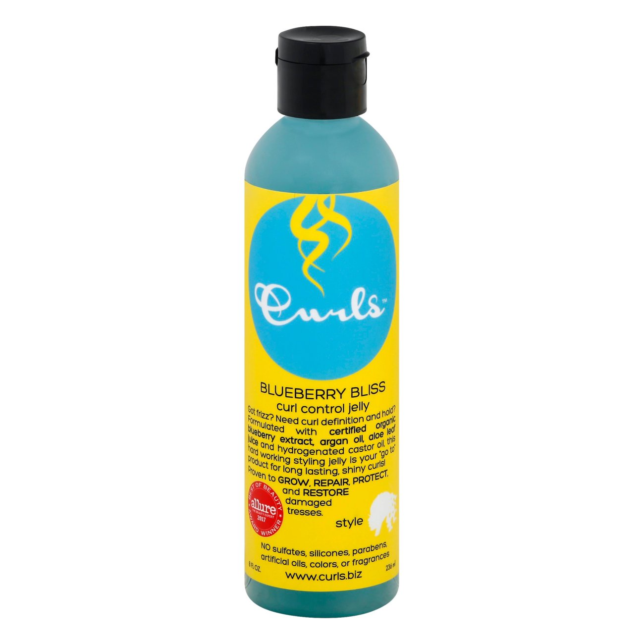 Curls Curls Blueberry Bliss Curl Control Jelly - Shop Styling products ...