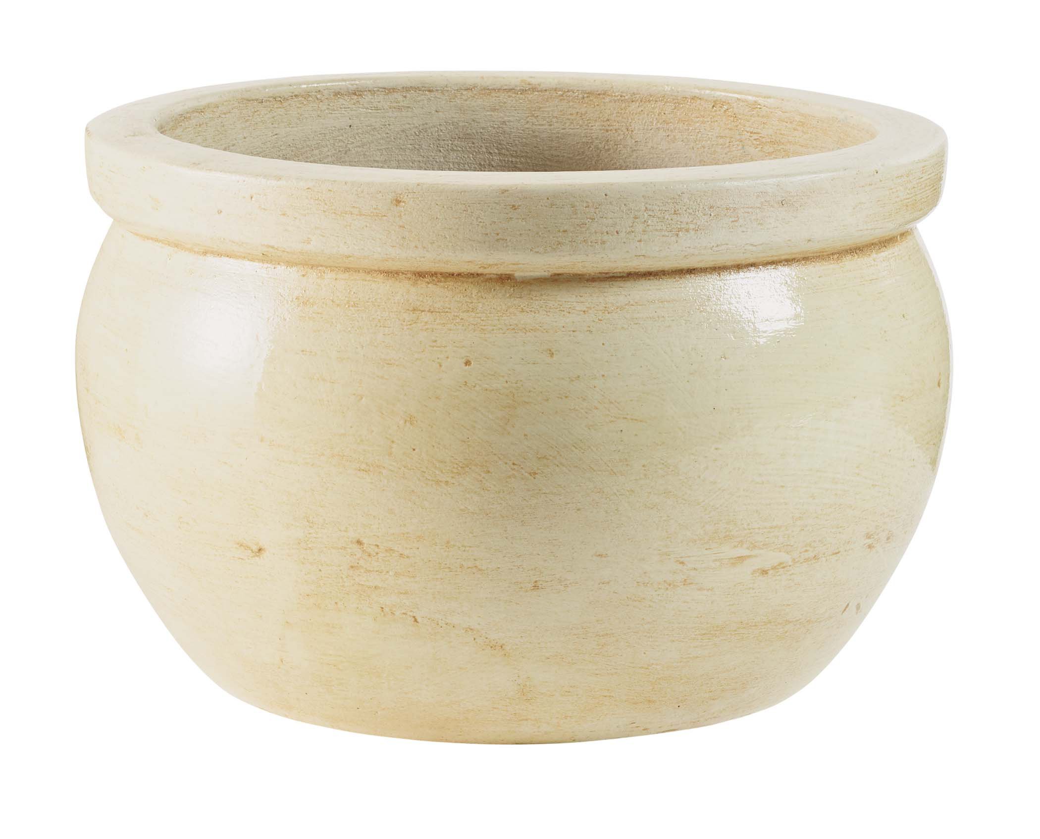 Blue Orange Pottery Medium Sphere Planter White - Shop Pots & planters ...