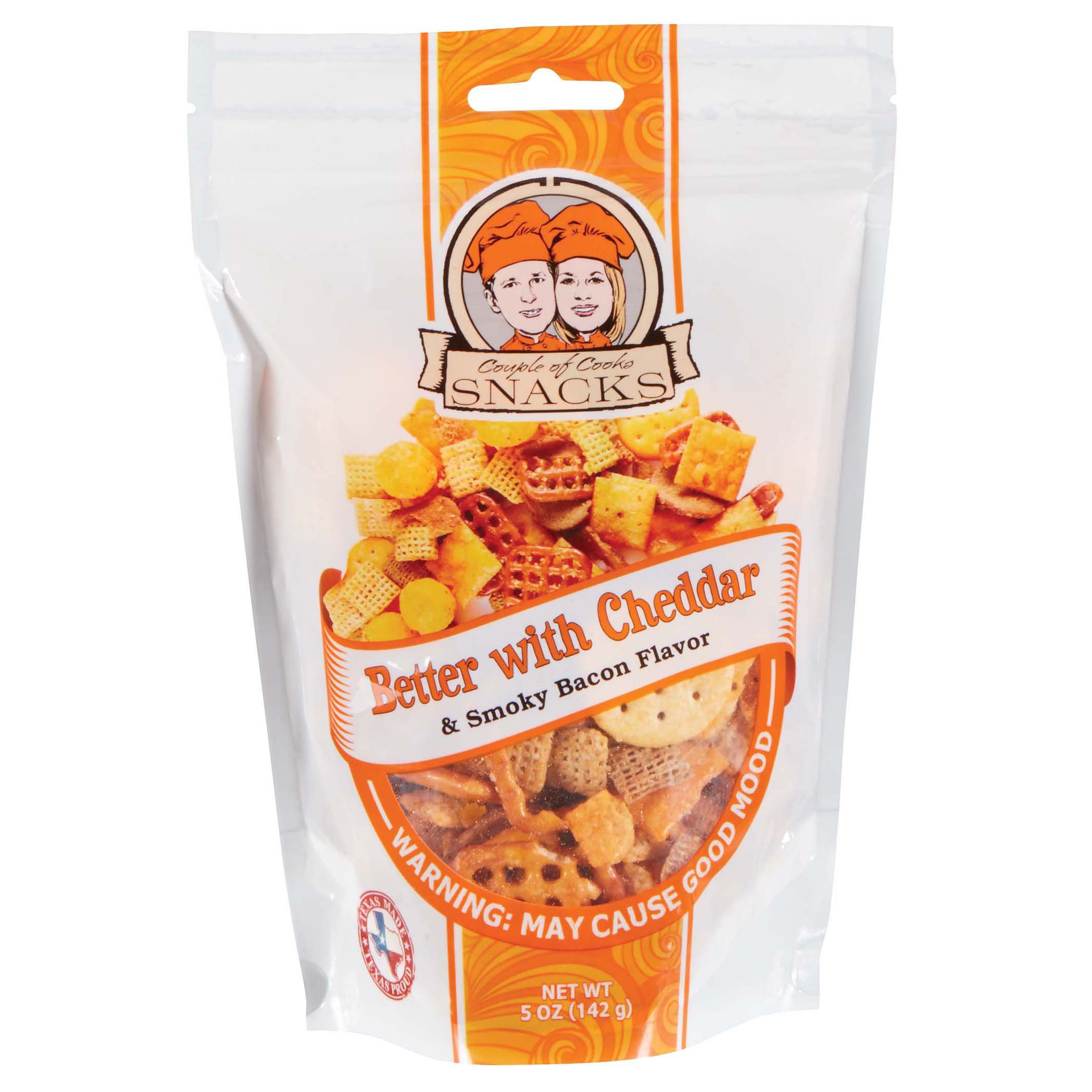 Couple of Cooks Snacks Better With Cheddar Snack Mix - Shop Chips at H-E-B
