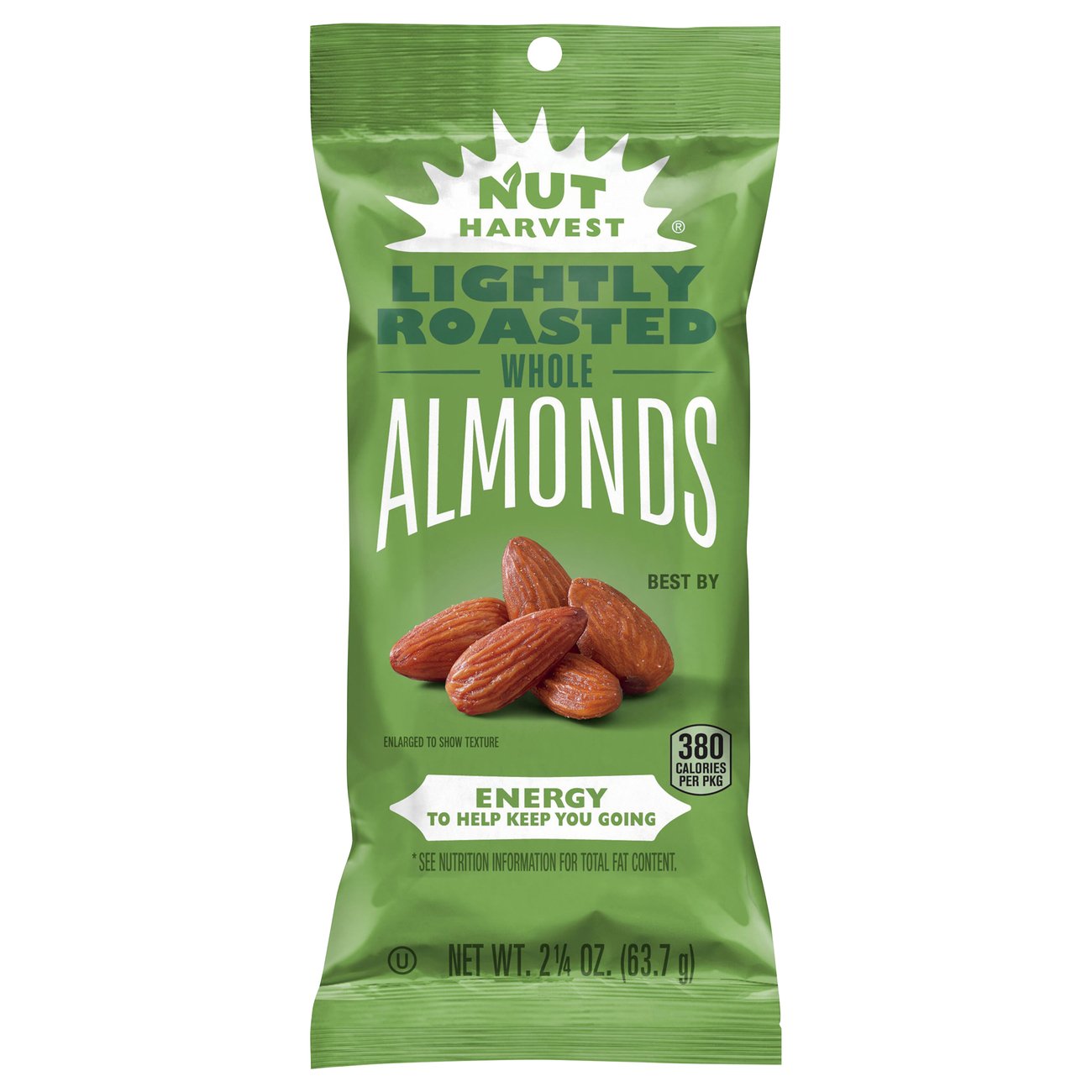 Nut Harvest Lightly Roasted Almonds - Shop Nuts & seeds at H-E-B