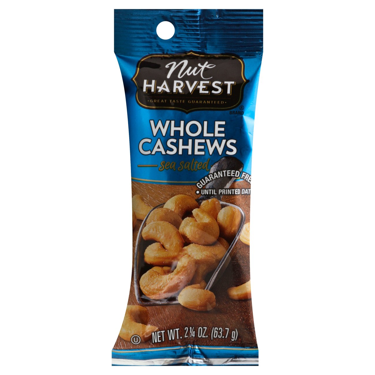 Nut Harvest Sea Salted Whole Cashews - Shop Nuts & seeds at H-E-B