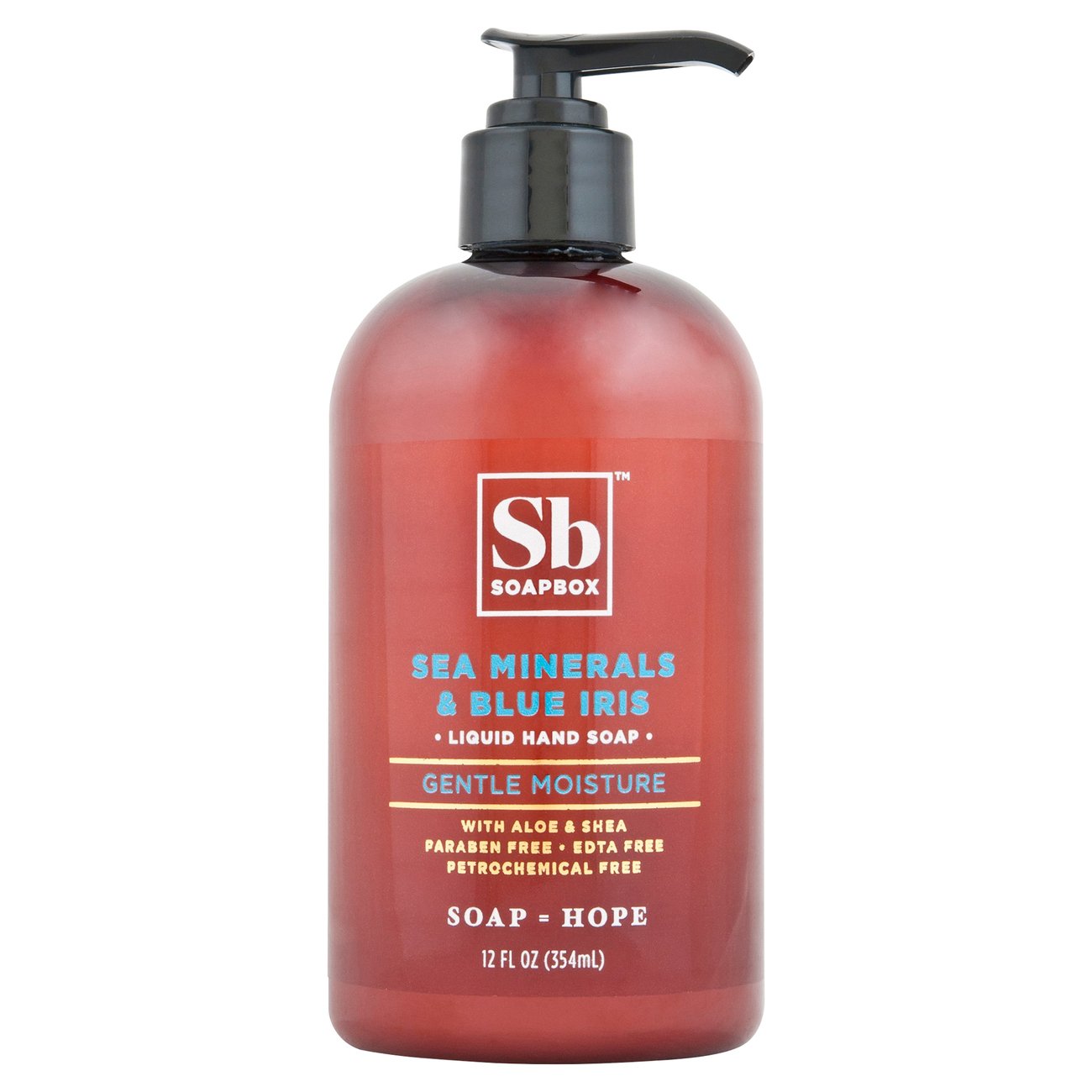 Soapbox Sea Minerals & Blue Iris Liquid Hand Soap - Shop Hand & bar ...