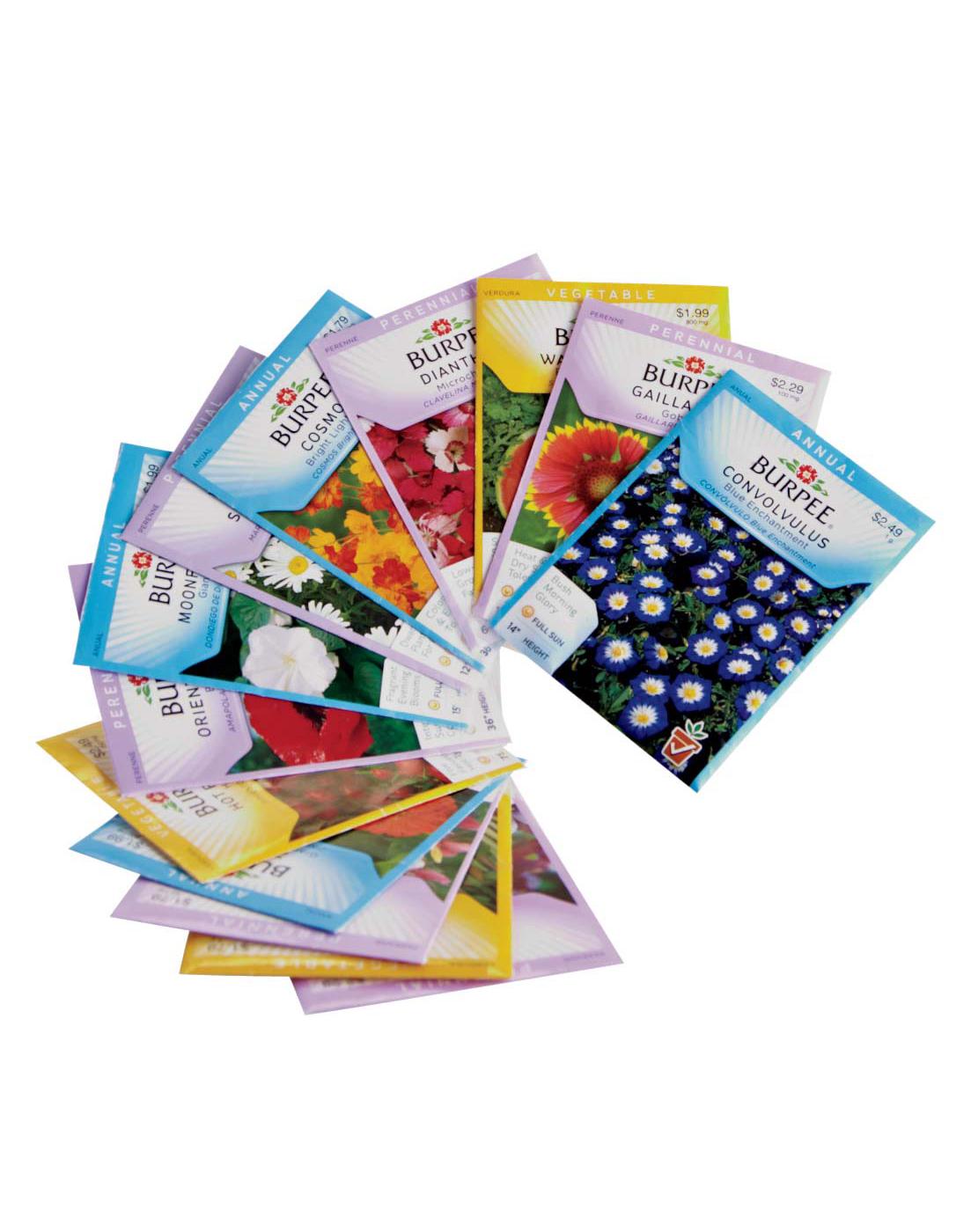 Burpee Annual Flower Seeds, Assortment - Shop Seeds at H-E-B