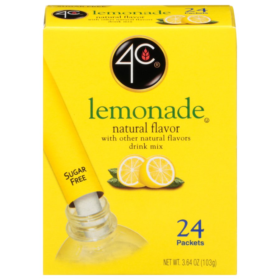 4C Totally Light 2 Go Lemonade Drink Mix - Shop Mixes & flavor ...
