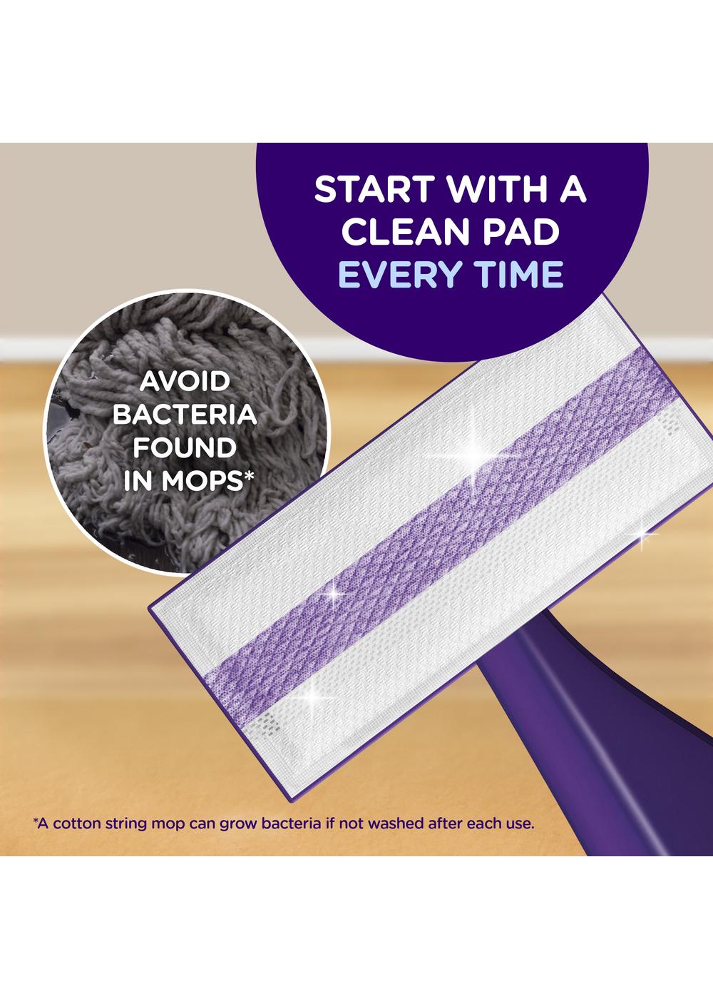 Swiffer WetJet Multi Surface Floor Cleaner Spray Mop Pad Refills - Shop ...