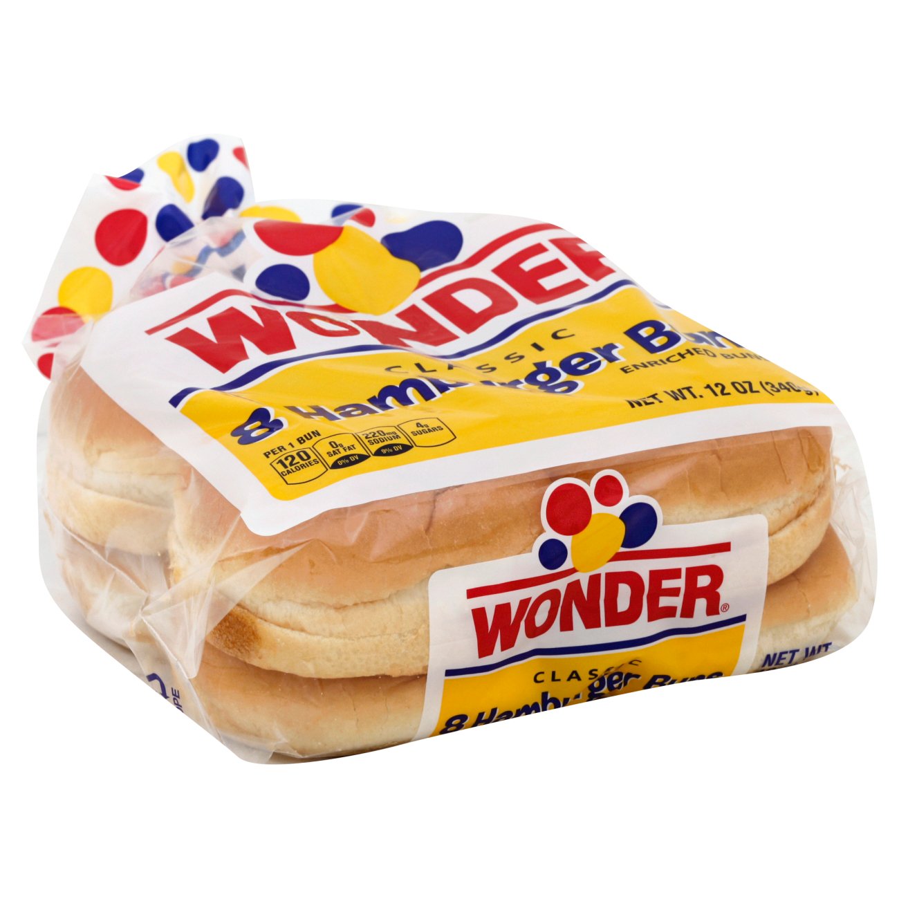 Wonder Classic Hamburger Buns - Shop Buns & rolls at H-E-B