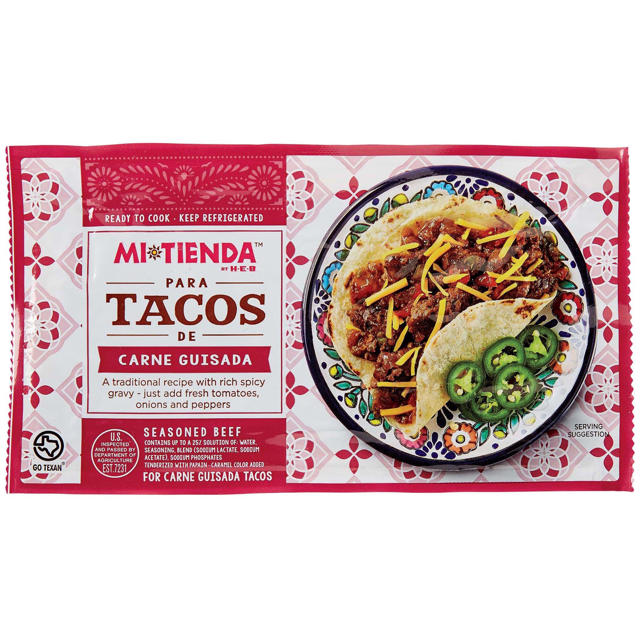 H-E-B Mi Tienda Seasoned Beef for Tacos - Carne Guisada - Shop Beef at ...