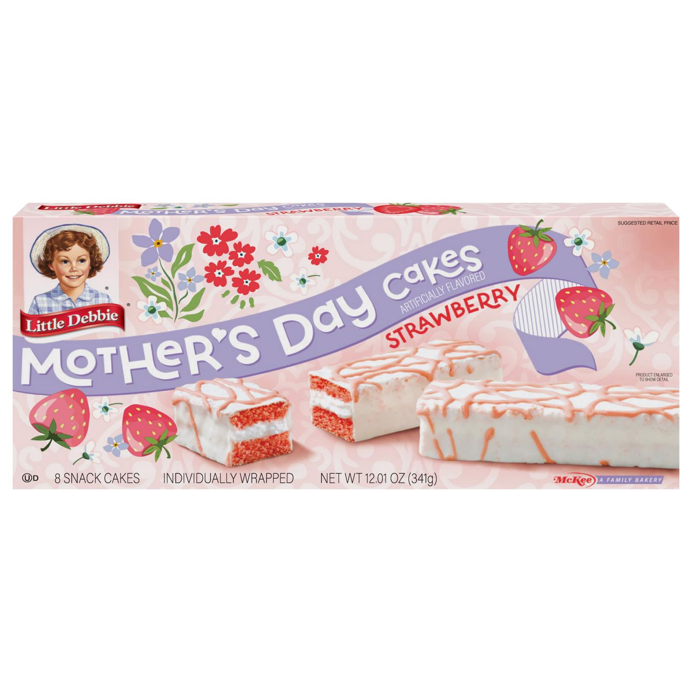 Little Debbie Mother's Day Strawberry Snack Cakes - Shop Snack cakes at ...