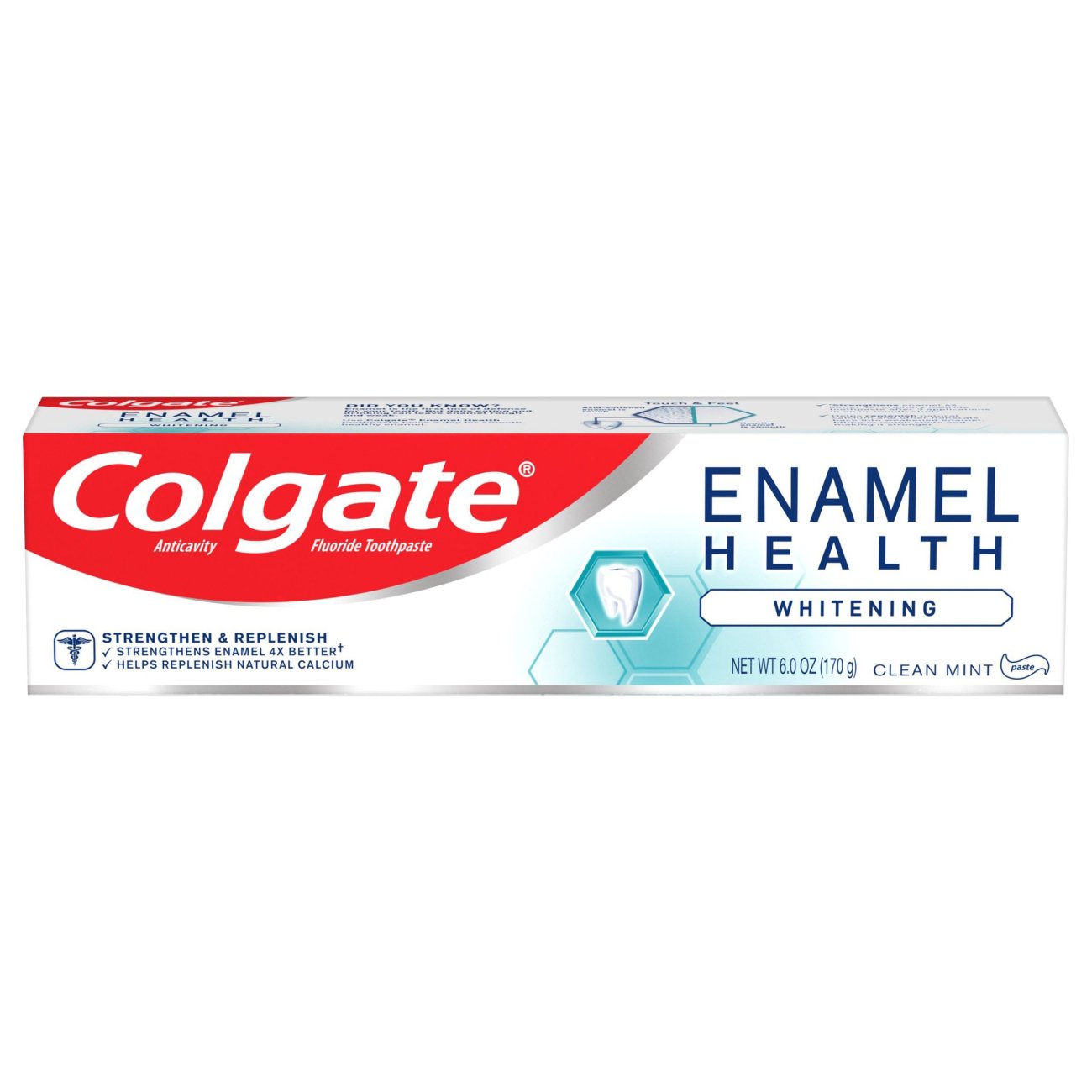 Colgate Enamel Health Whitening Clean Mint Paste - Shop Oral Hygiene at ...