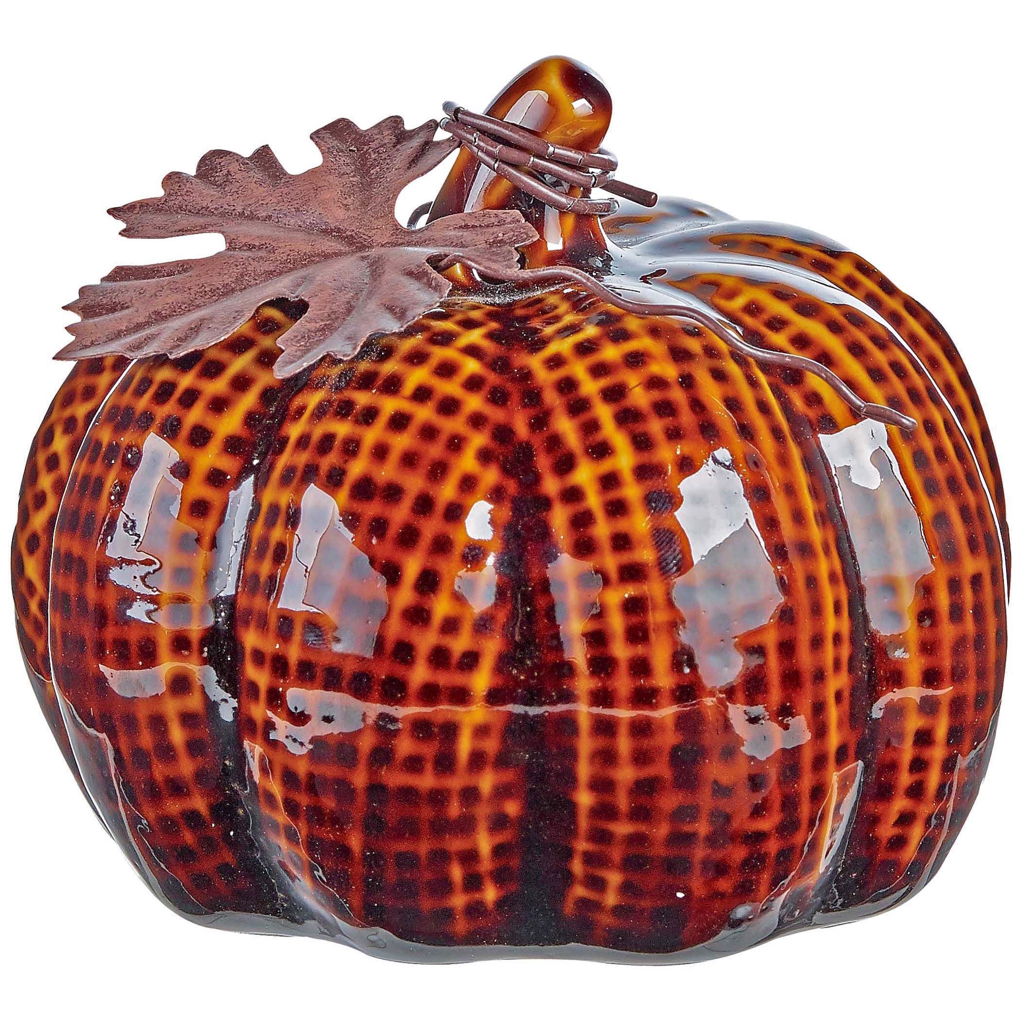 Holiday Market Mini Ceramic Pumpkin Assorted - Shop Seasonal decor at H-E-B