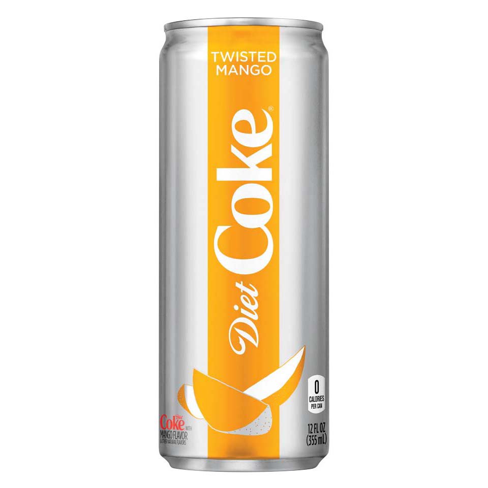 Coca-Cola Diet Twisted Mango Coke - Shop Soda at H-E-B