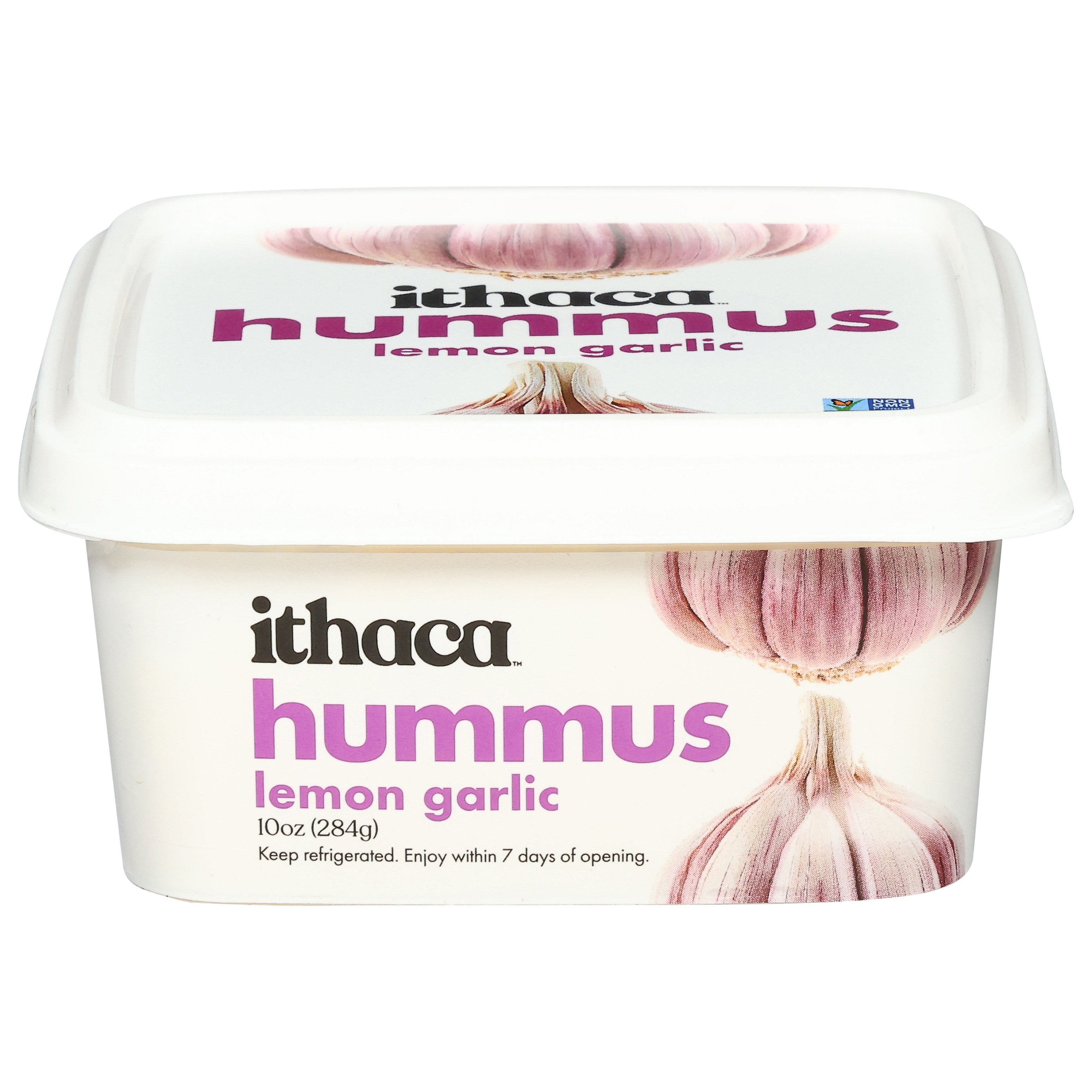 Ithaca Lemon Garlic Hummus - Shop Dip at H-E-B