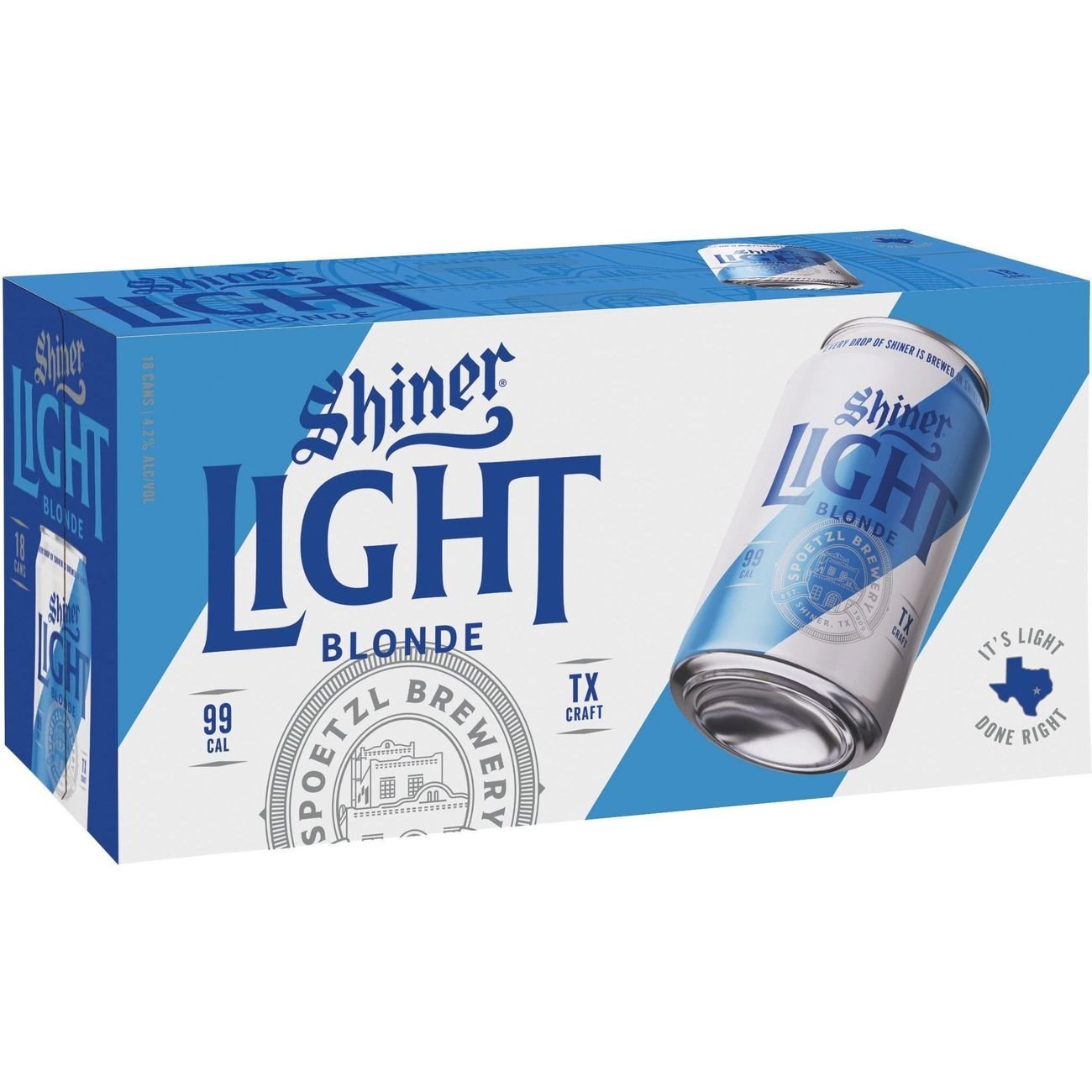 Shiner Craft Beer Light Blonde 18 pk Cans - Shop Beer at H-E-B