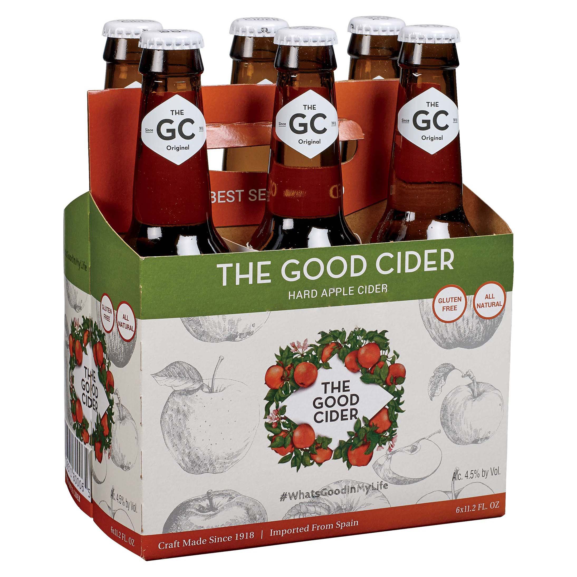 The Good Cider Apple 11.2 oz Bottles - Shop Hard Cider at H-E-B