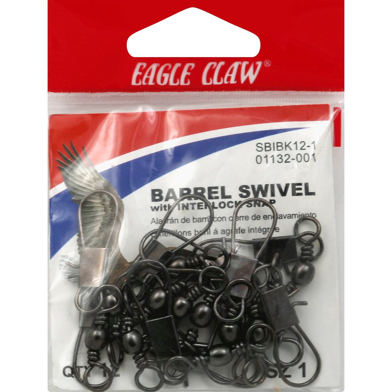 Eagle Claw Barbell Swivel with Interlock Snap - Shop Fishing at H-E-B
