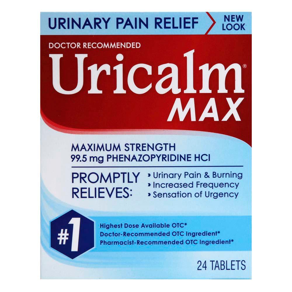 Uricalm Max Maximum Strength Urinary Pain Relief Tablets - Shop ...