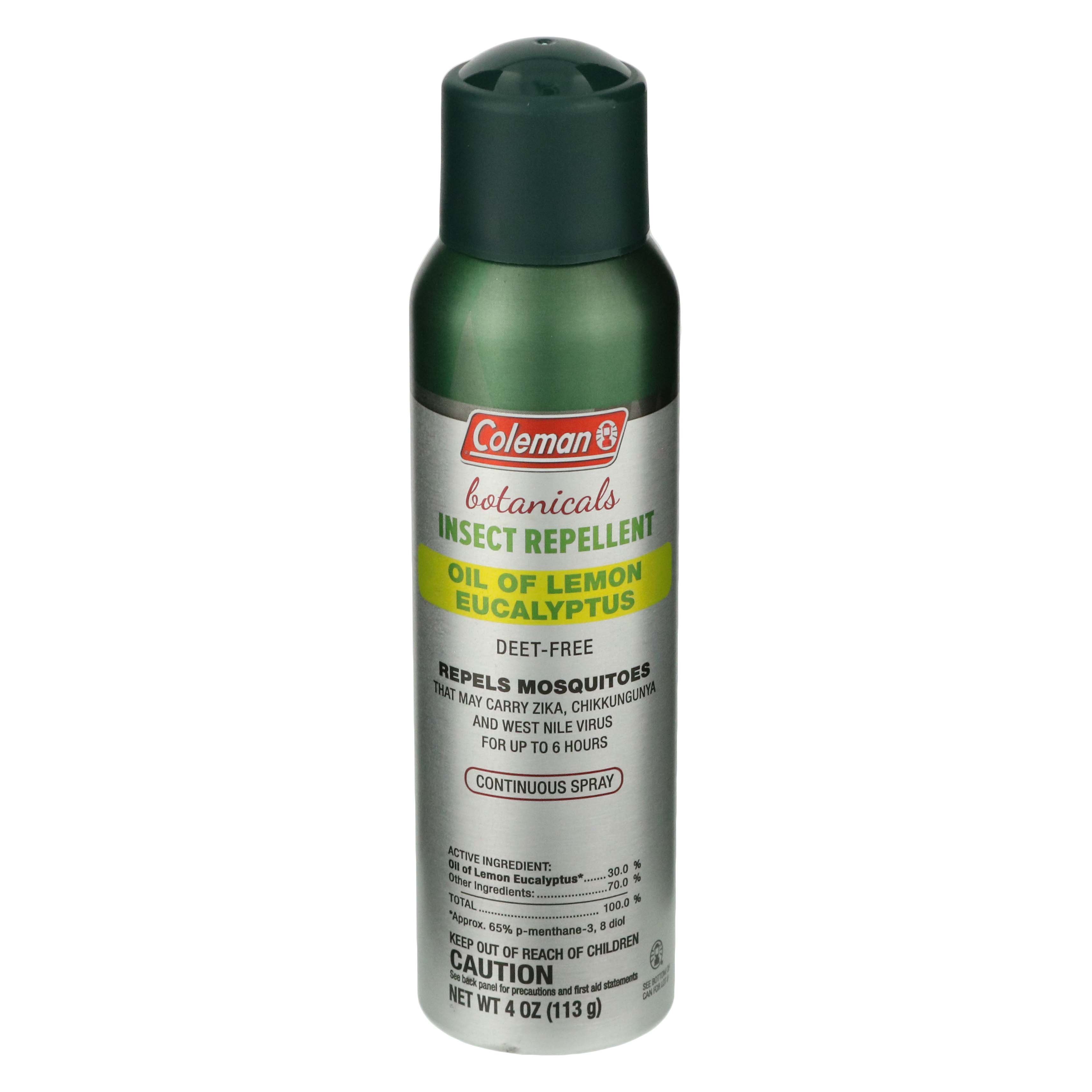 Coleman Oil Of Lemon Natural Insect Repellent - Shop Insect repellant ...