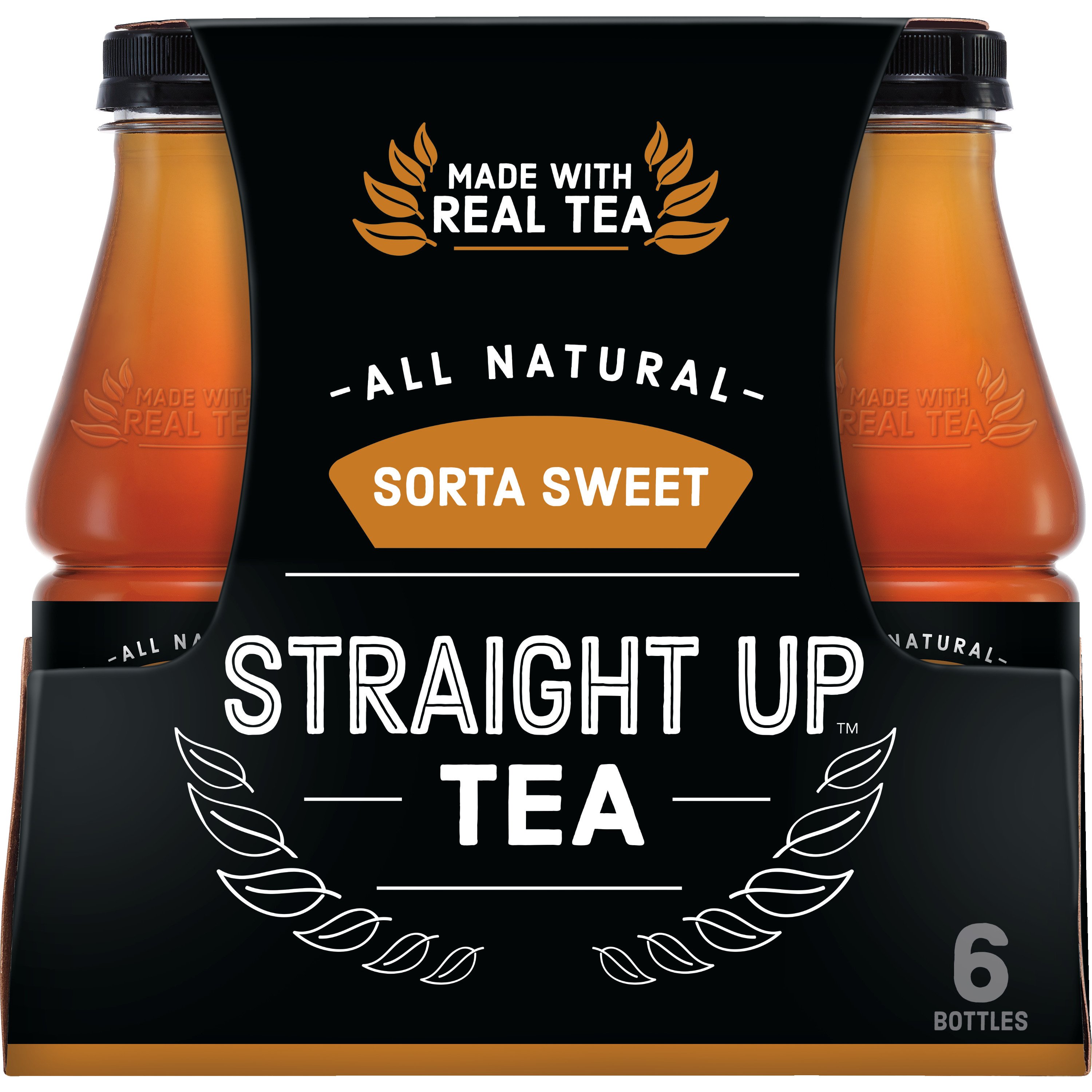 Snapple Sorta Sweet Straight Up Tea 18.5 oz Bottles - Shop Tea at H-E-B