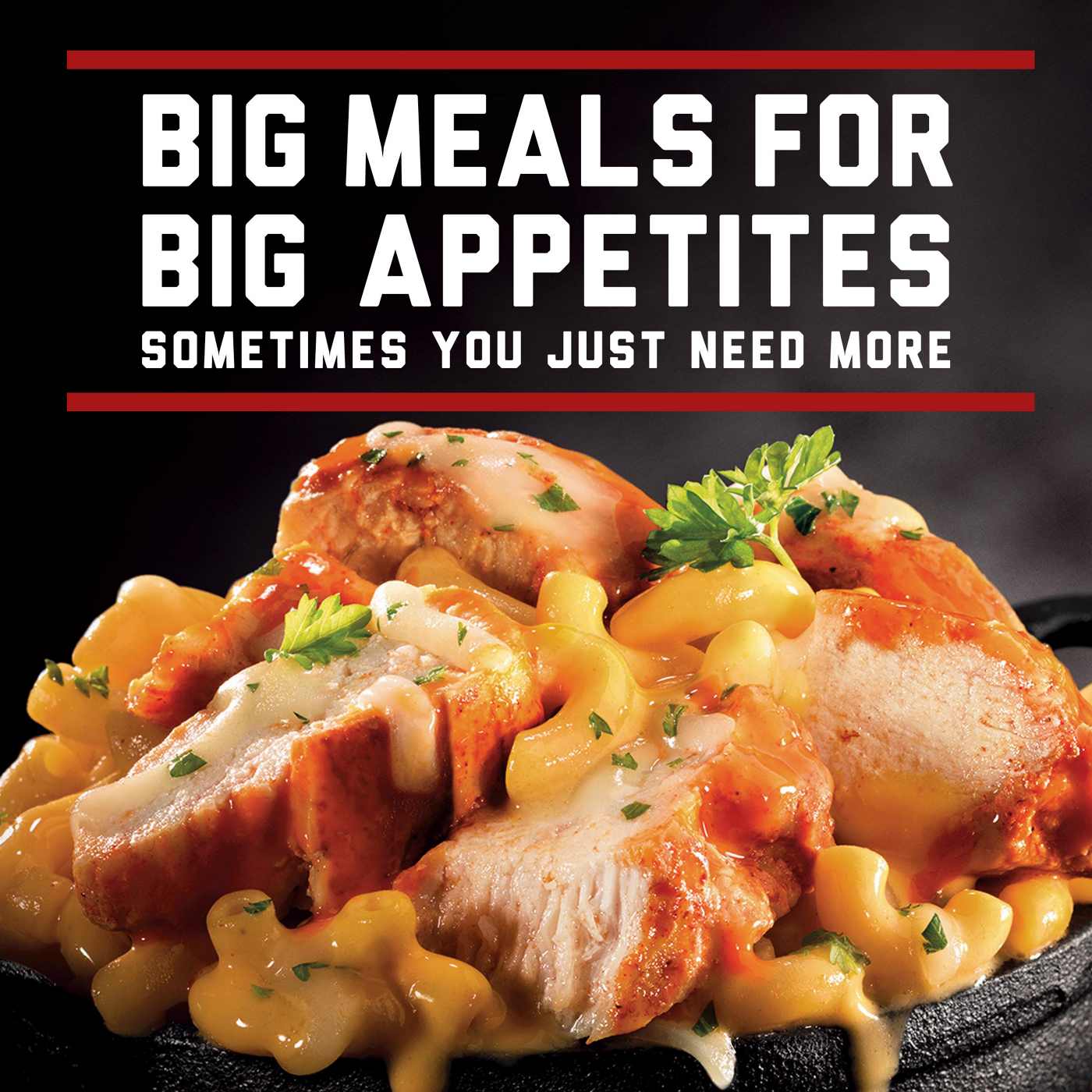 Banquet Mega Bowls 26g Protein Buffalo-Style Chicken Mac 'n Cheese ...