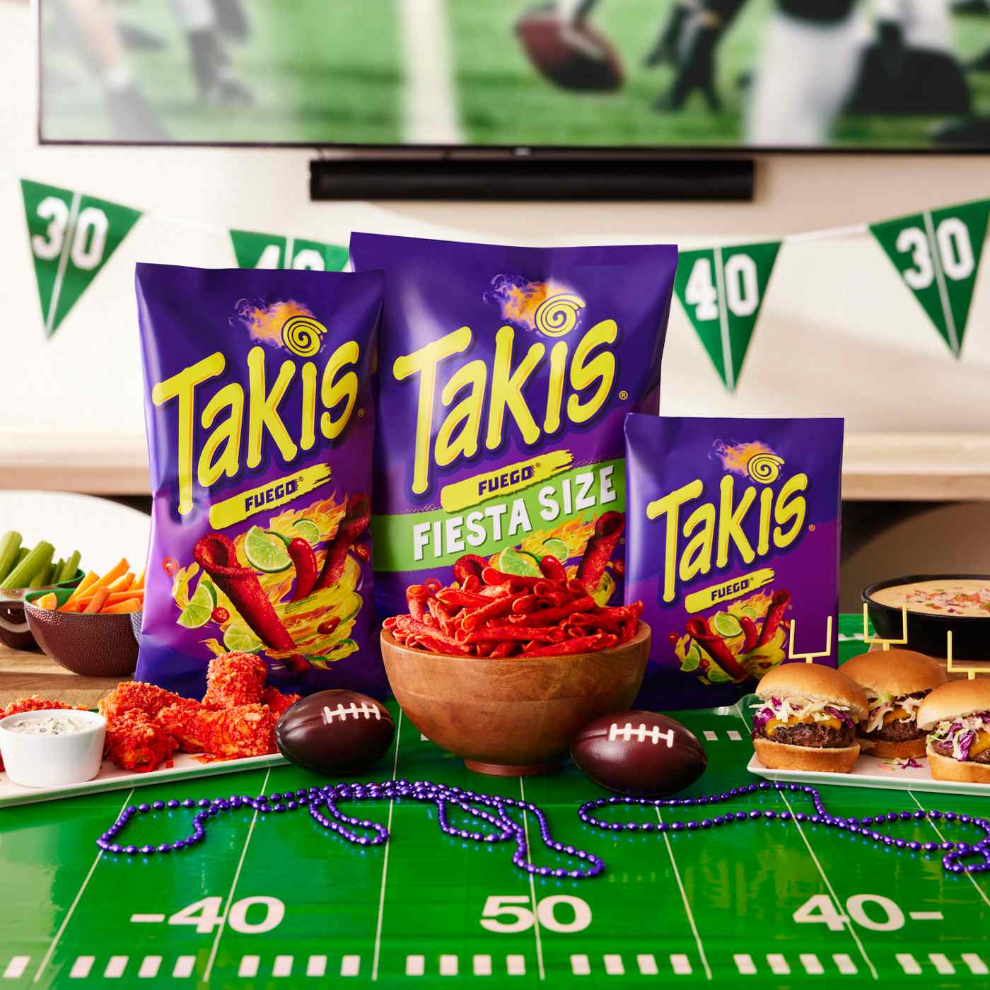Takis Fuego Rolled Tortilla Chips - Fiesta Size - Shop Chips at H-E-B