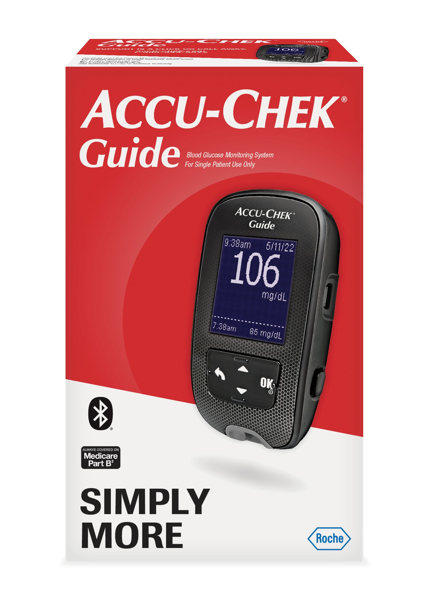 Accu-Chek Guide Meter - Shop Glucose monitors at H-E-B