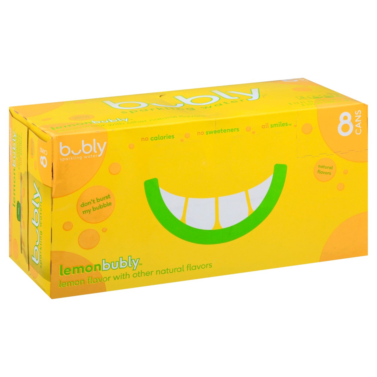Bubly Lemon Sparkling Water 12 oz Cans - Shop Water at H-E-B