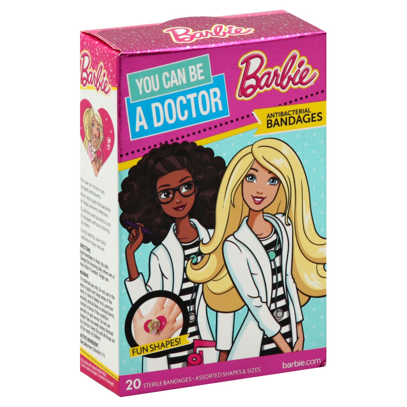 Barbie Decorated Sterile Bandages - Shop Bandages & gauze at H-E-B