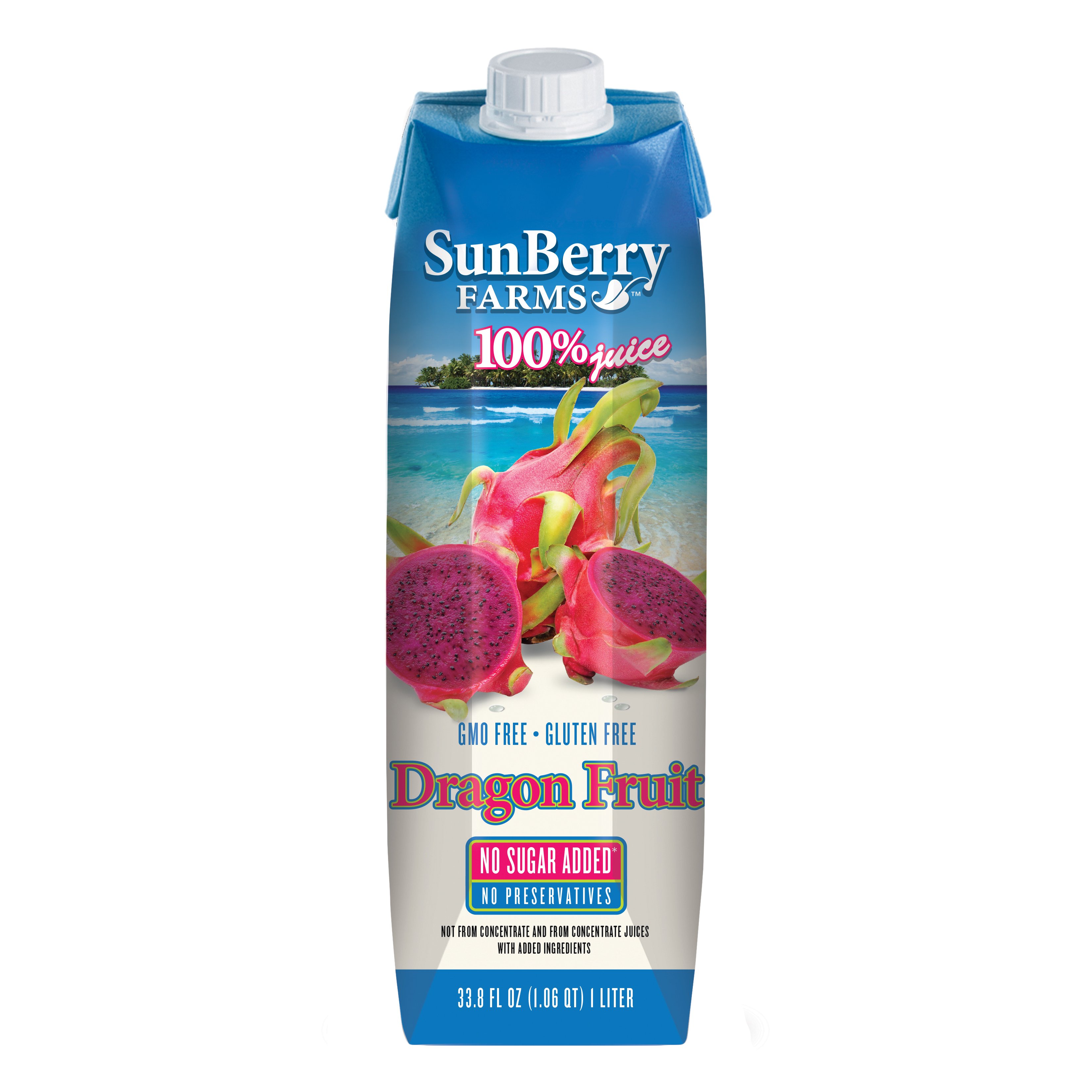 Sunberry Farms Dragon Fruit 100% Juice - Shop Juice at H-E-B