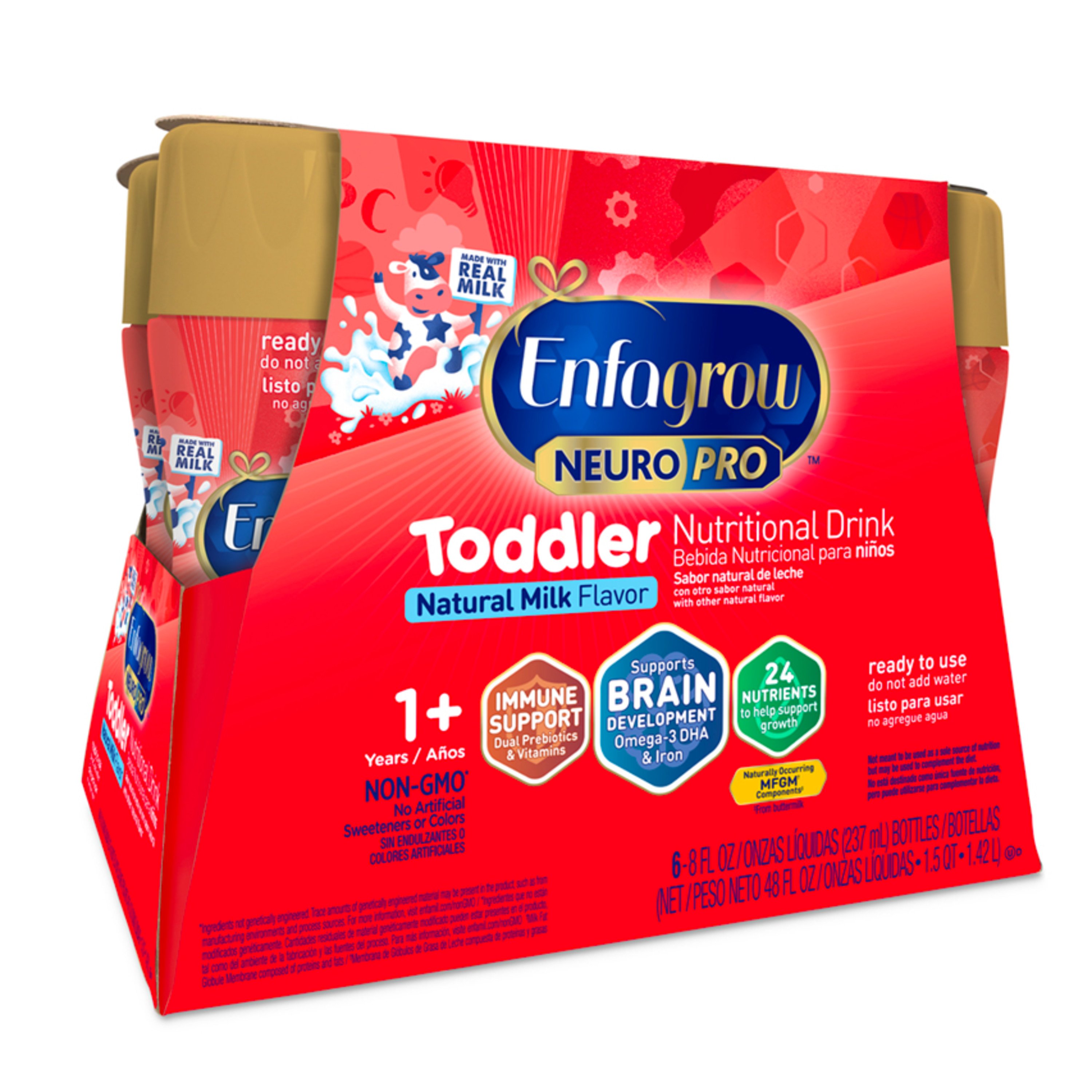 Enfagrow NeuroPro Toddler Nutritional Drink Bottles Shop Formula At H E B