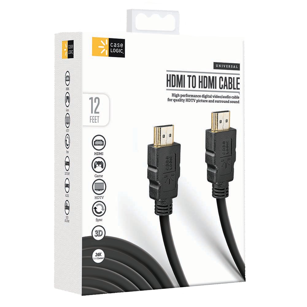 Case Logic HDMI Cable - Black - Shop Connection cables at H-E-B