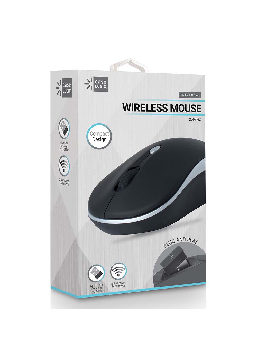 Case Logic Wireless Mouse - Black - Shop Keyboards & mice at H-E-B