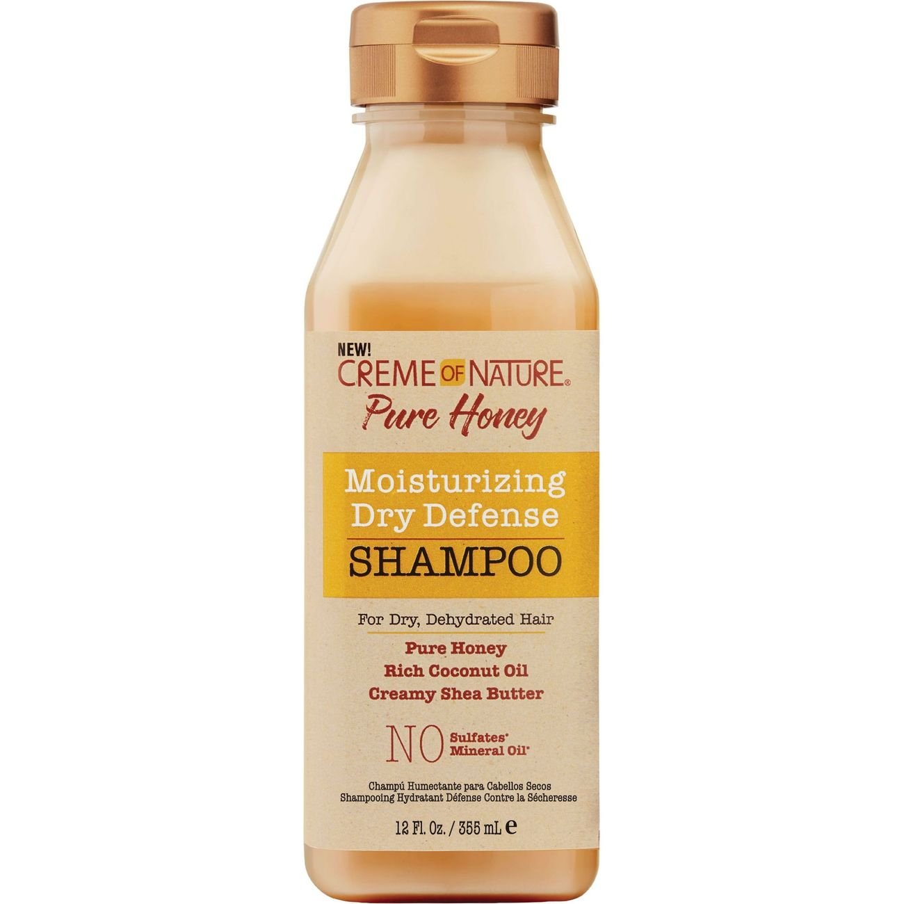 Creme of Nature Pure Honey Moisturizing Dry Defense Shampoo - Shop ...
