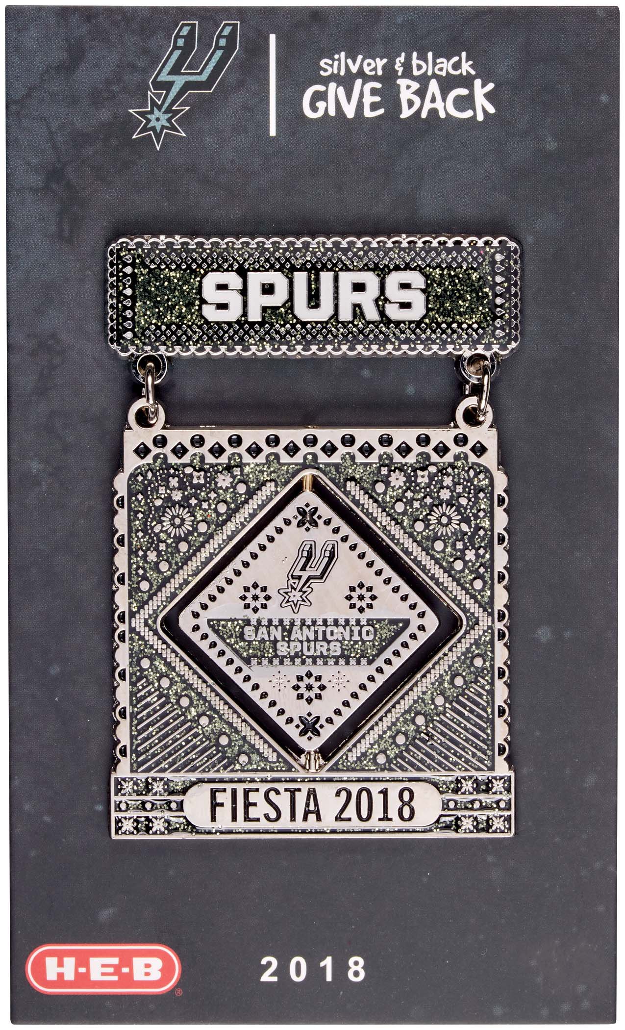 San Antonio Spurs Fiesta Medal 2018 - Shop Seasonal decor at H-E-B