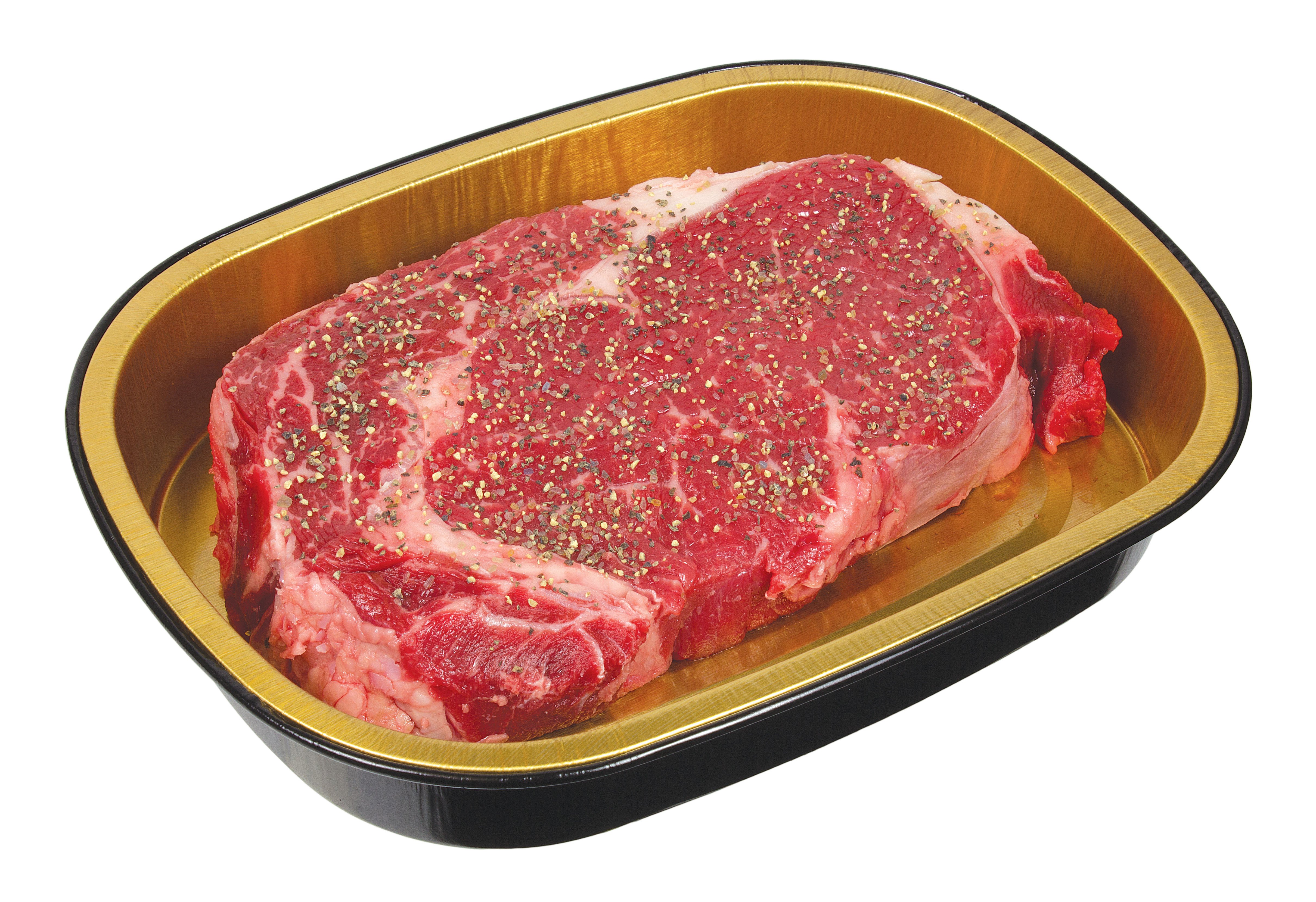Meal Simple by H-E-B Seasoned Beef Ribeye Steak - USDA Prime - Shop ...