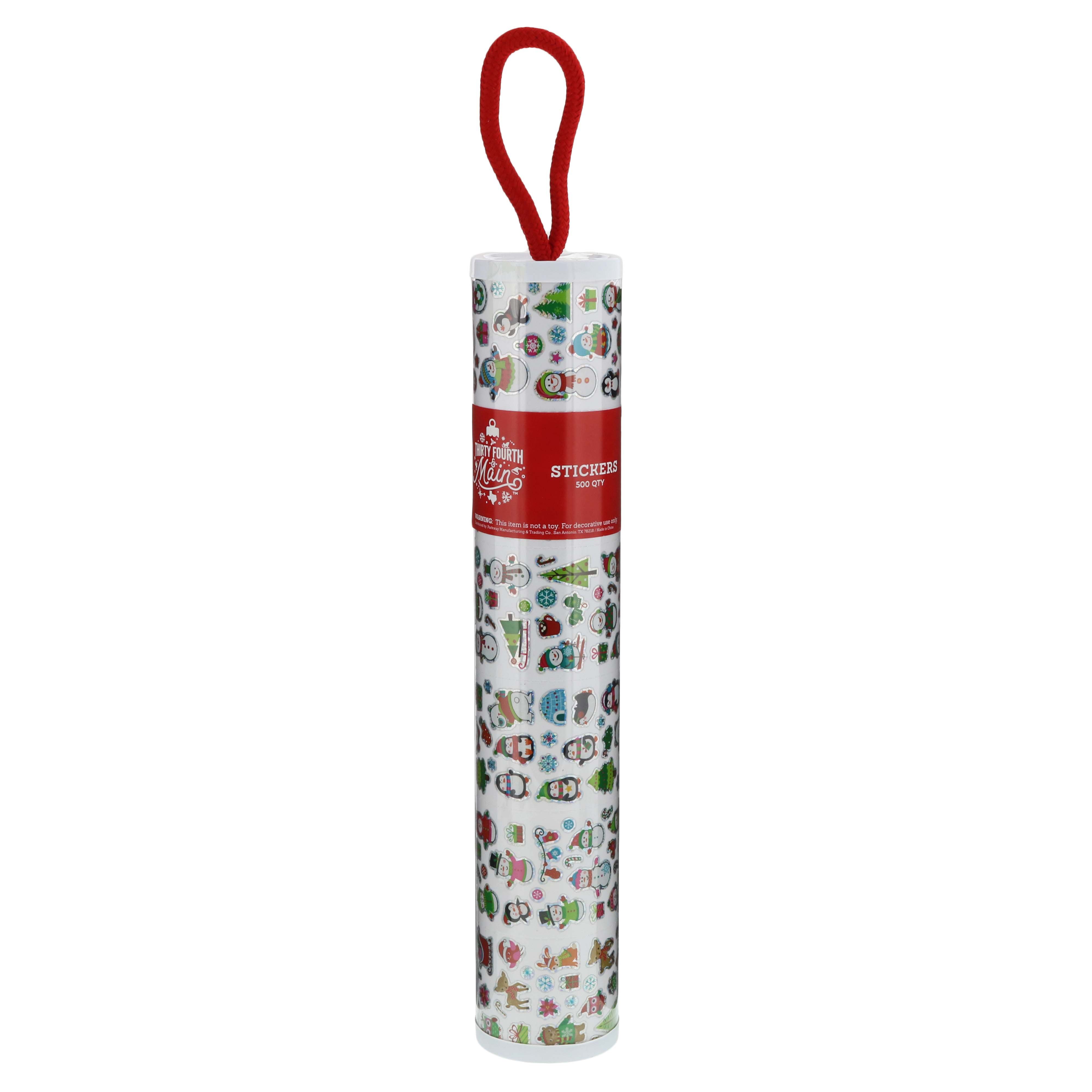 Thirty Fourth & Main Sticker Tube 500 Count - Shop Gift wrap at H-E-B