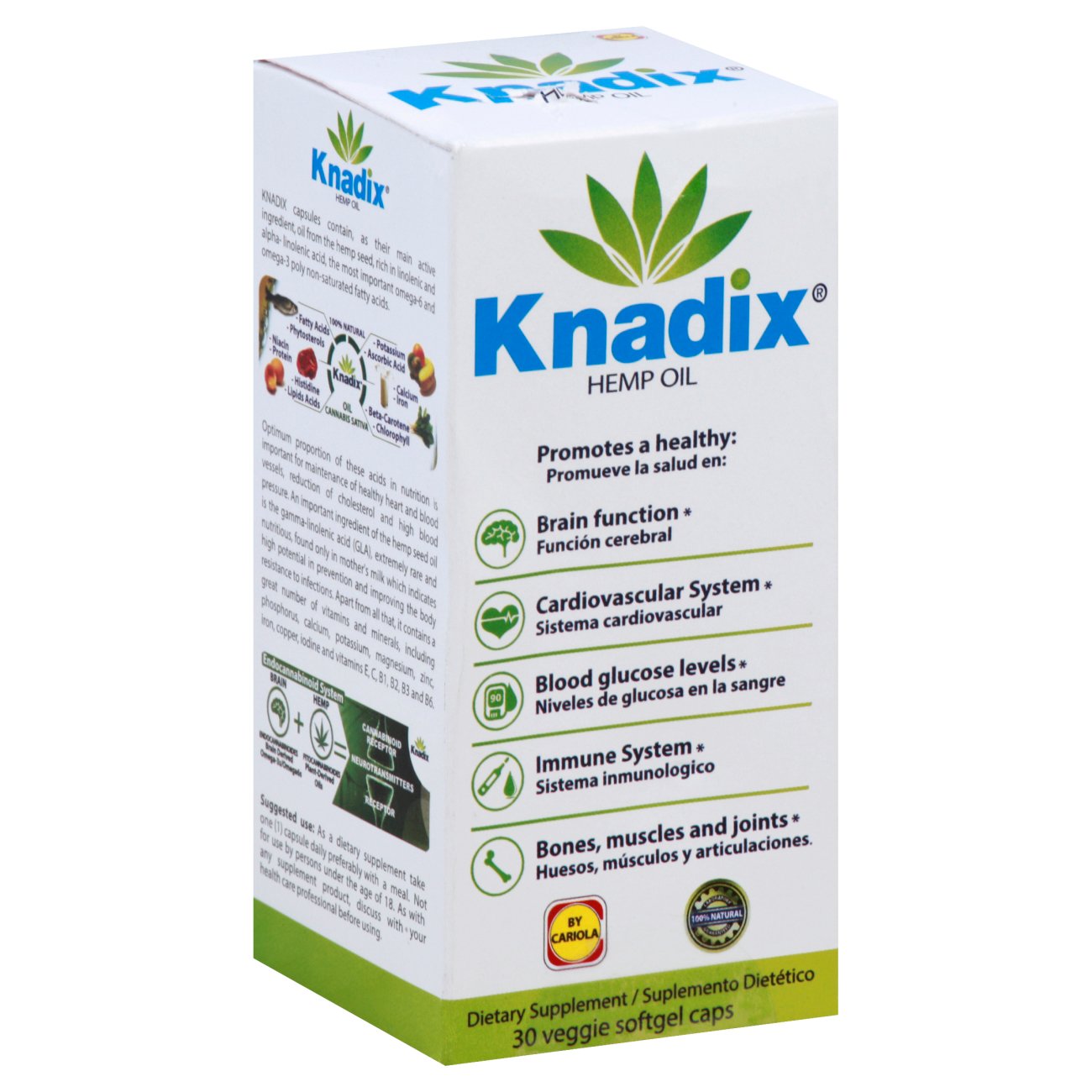 Knadix Hemp Oil Caps - Shop Herbs & homeopathy at H-E-B