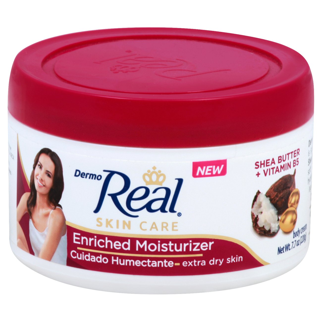 Dermo Real Skin Care Enriched Moisturizer Shea Butter & Vitamin B5 ...