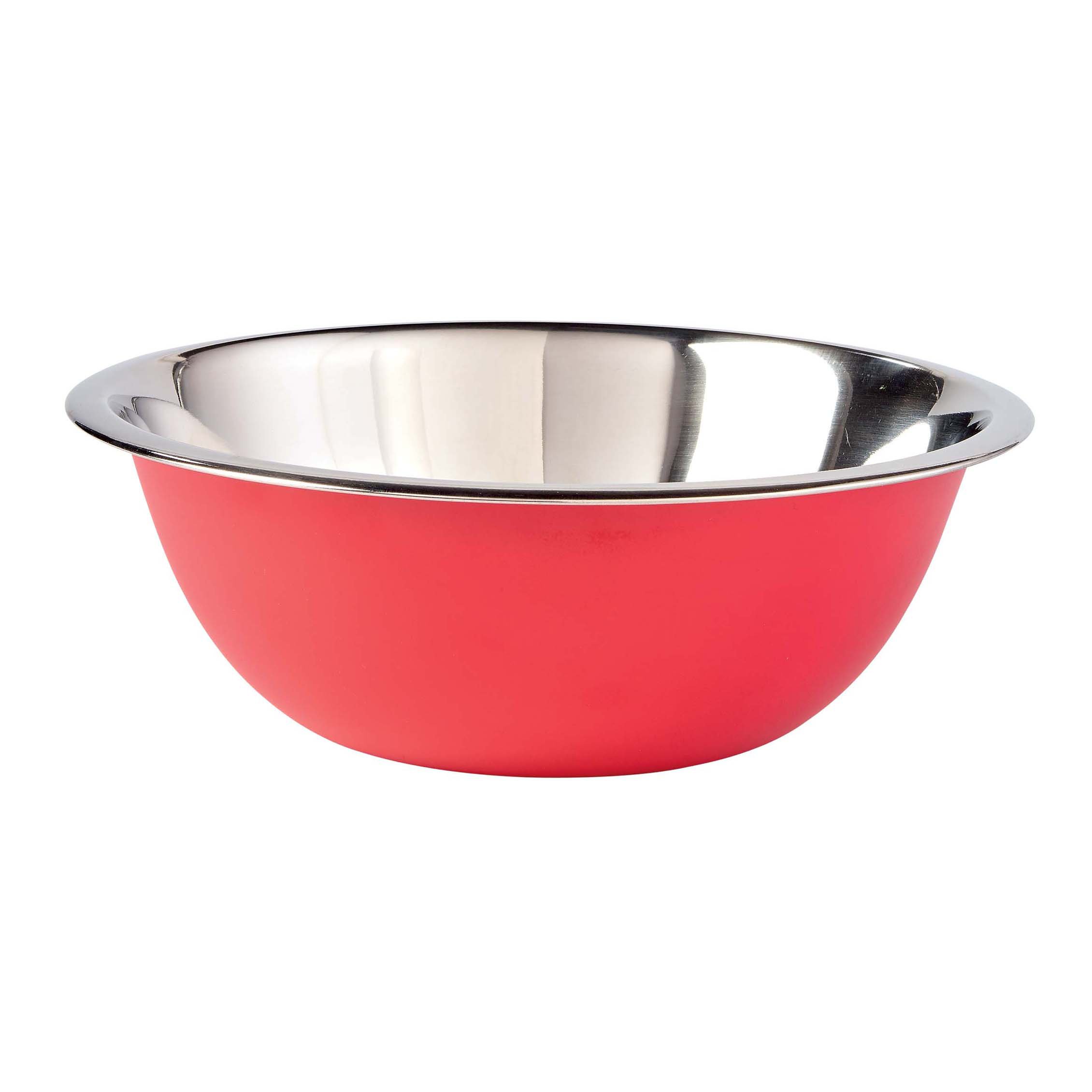 chefstyle Red Stainless Steel Mixing Bowl - Shop Mixing bowls at H-E-B