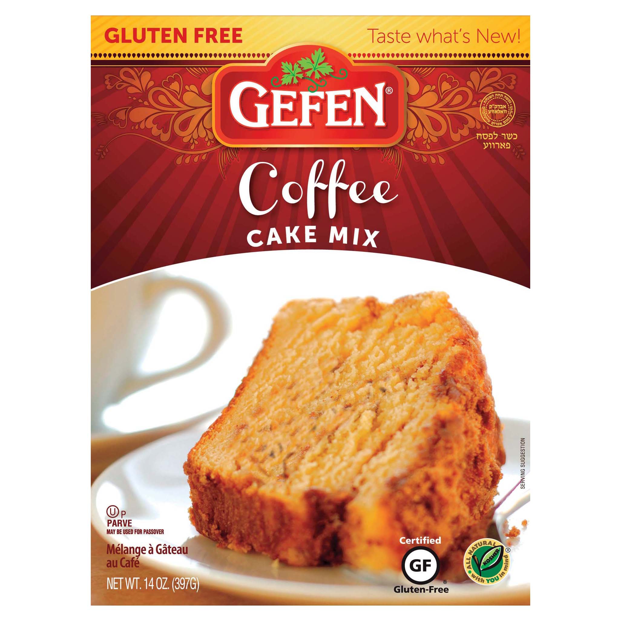 Gefen Coffee Cake Mix - Shop Baking mixes at H-E-B