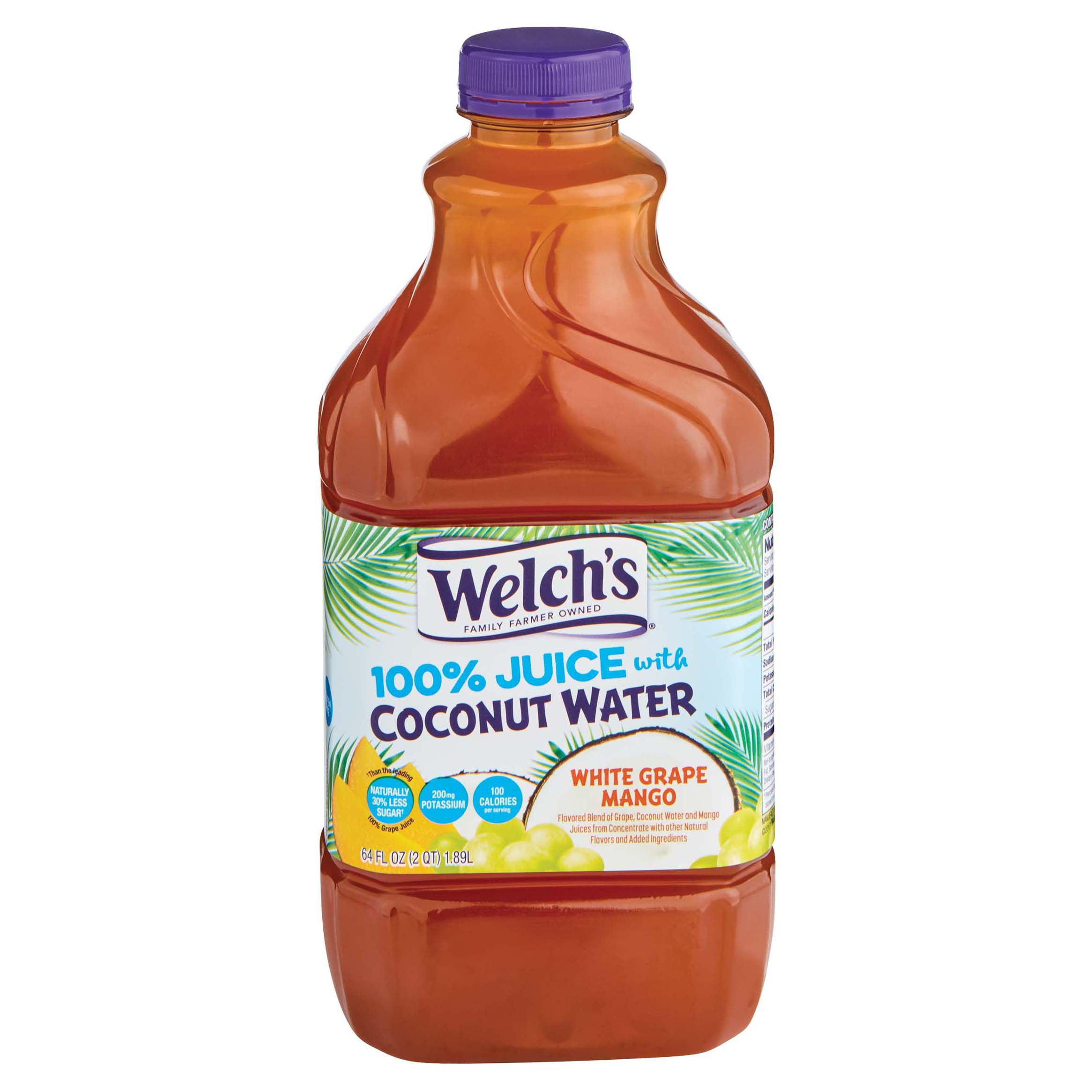 Welch's 100% Juice White Grape Mango with Coconut Water - Shop Juice at ...