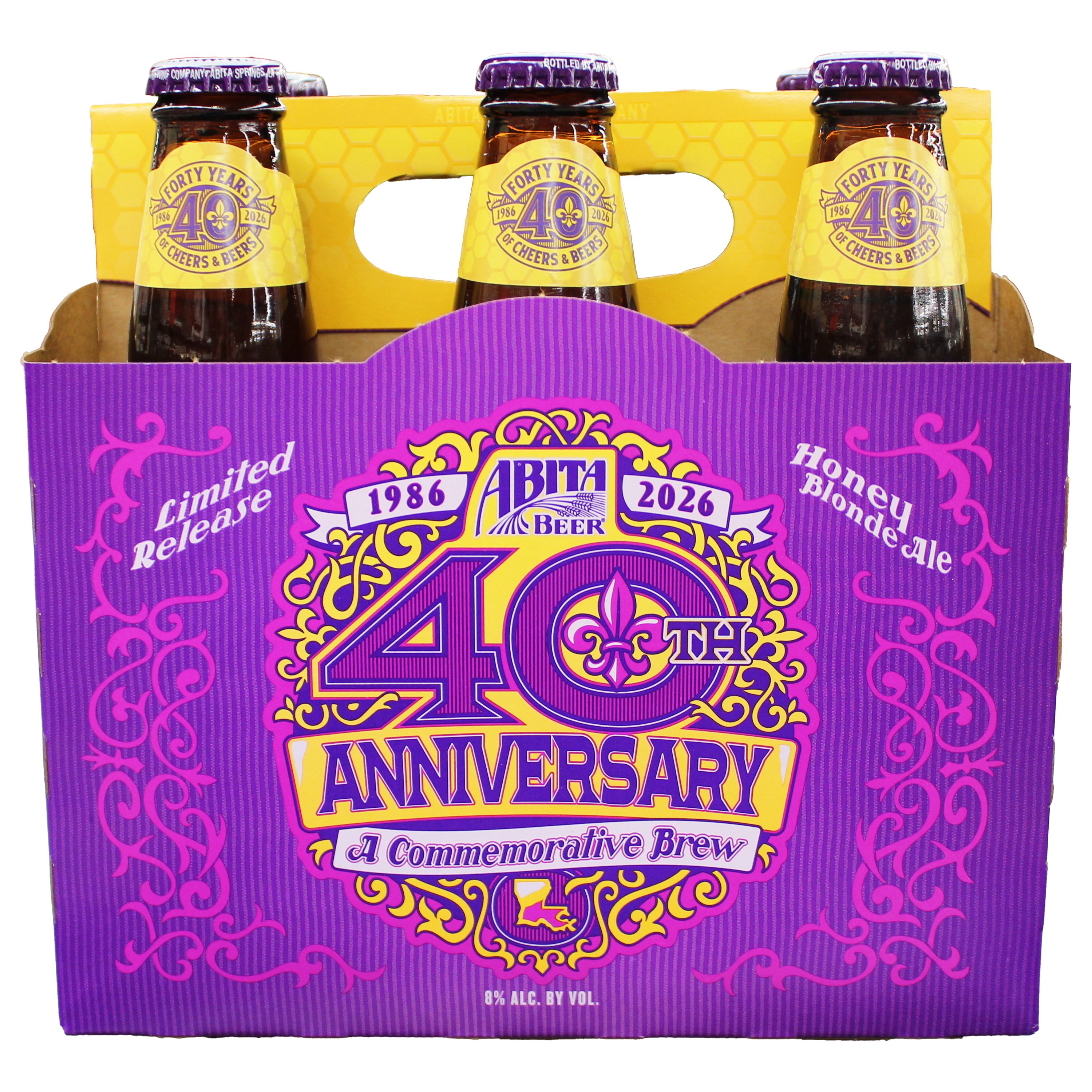 Abita 40th Anniversary Honey Blonde Ale, 6 pk Bottles,12 oz | Central ...