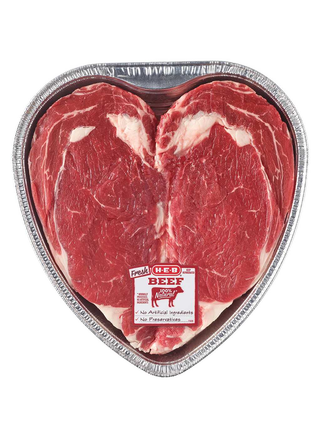 H-E-B Boneless Beef Ribeye Sweetheart Steak - USDA Select - Shop Beef ...