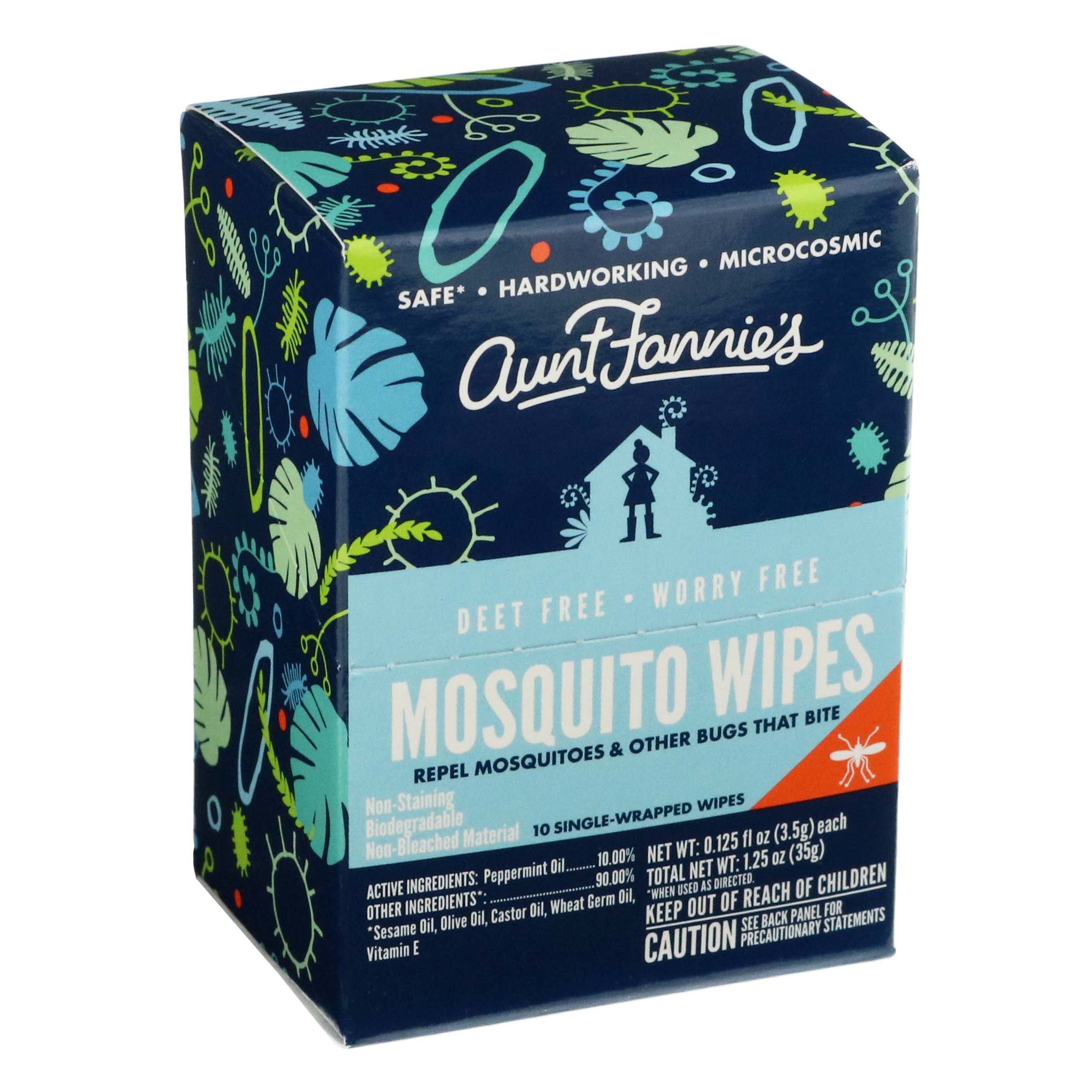 Aunt Fannie's Mosquito Repellant Wipes - Shop Insect Repellant at H-E-B