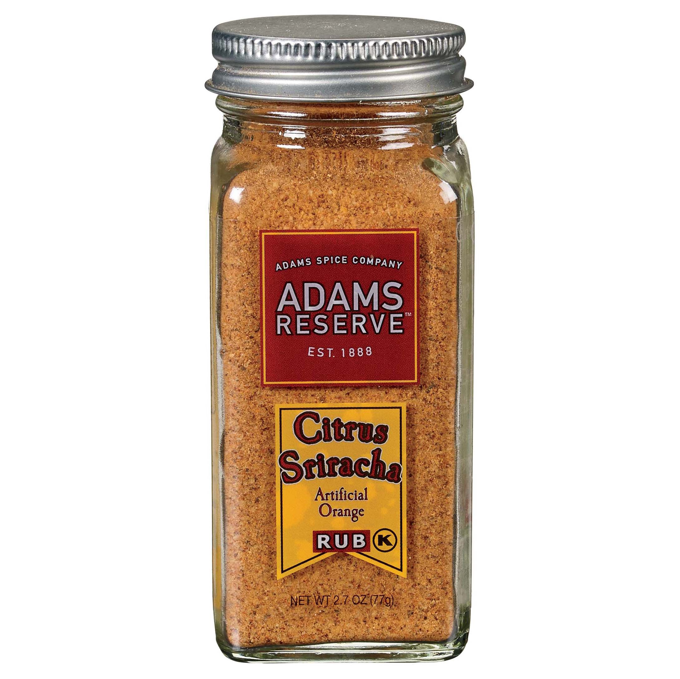 Adams Reserve Citrus Sriracha Rub - Shop Spice mixes at H-E-B