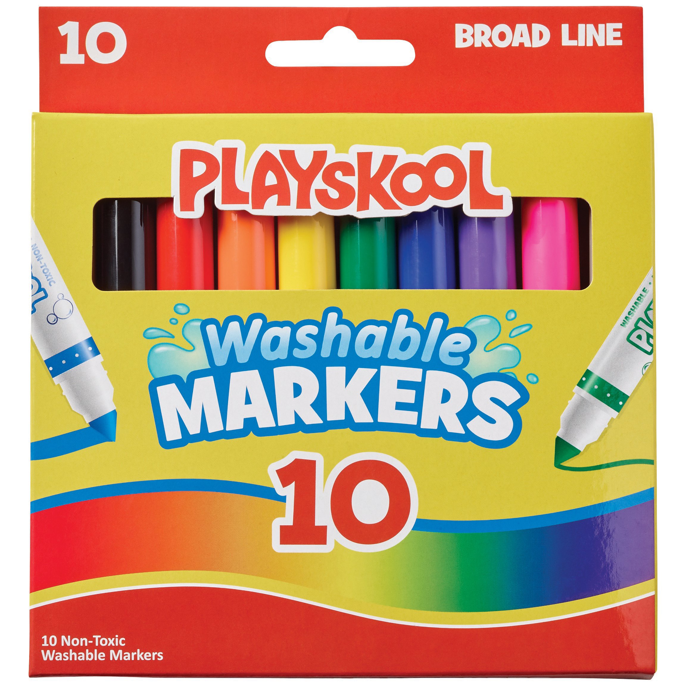 Playskool Broad Line Washable Markers - Shop Markers at H-E-B
