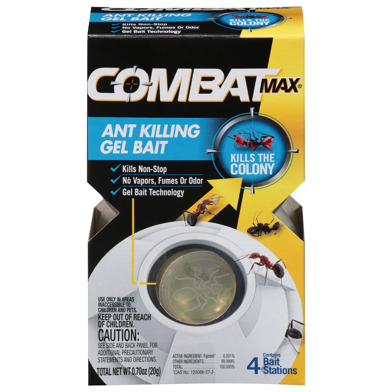 Combat Max Ant Fast Killing Gel Bait - Shop Insect killers at H-E-B