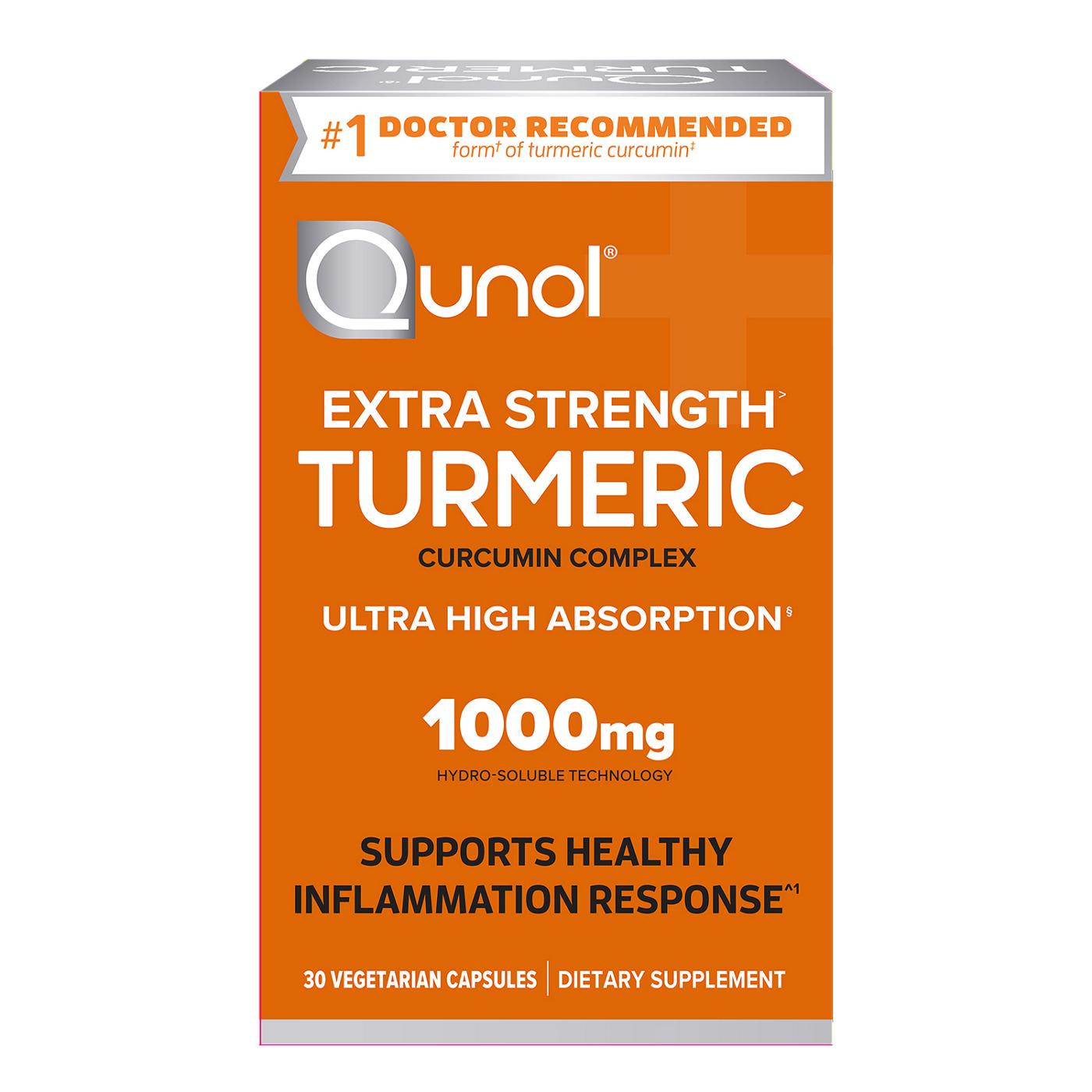 QUNOL Extra Strength Turmeric 1000 mg Softgels - Shop Herbs ...